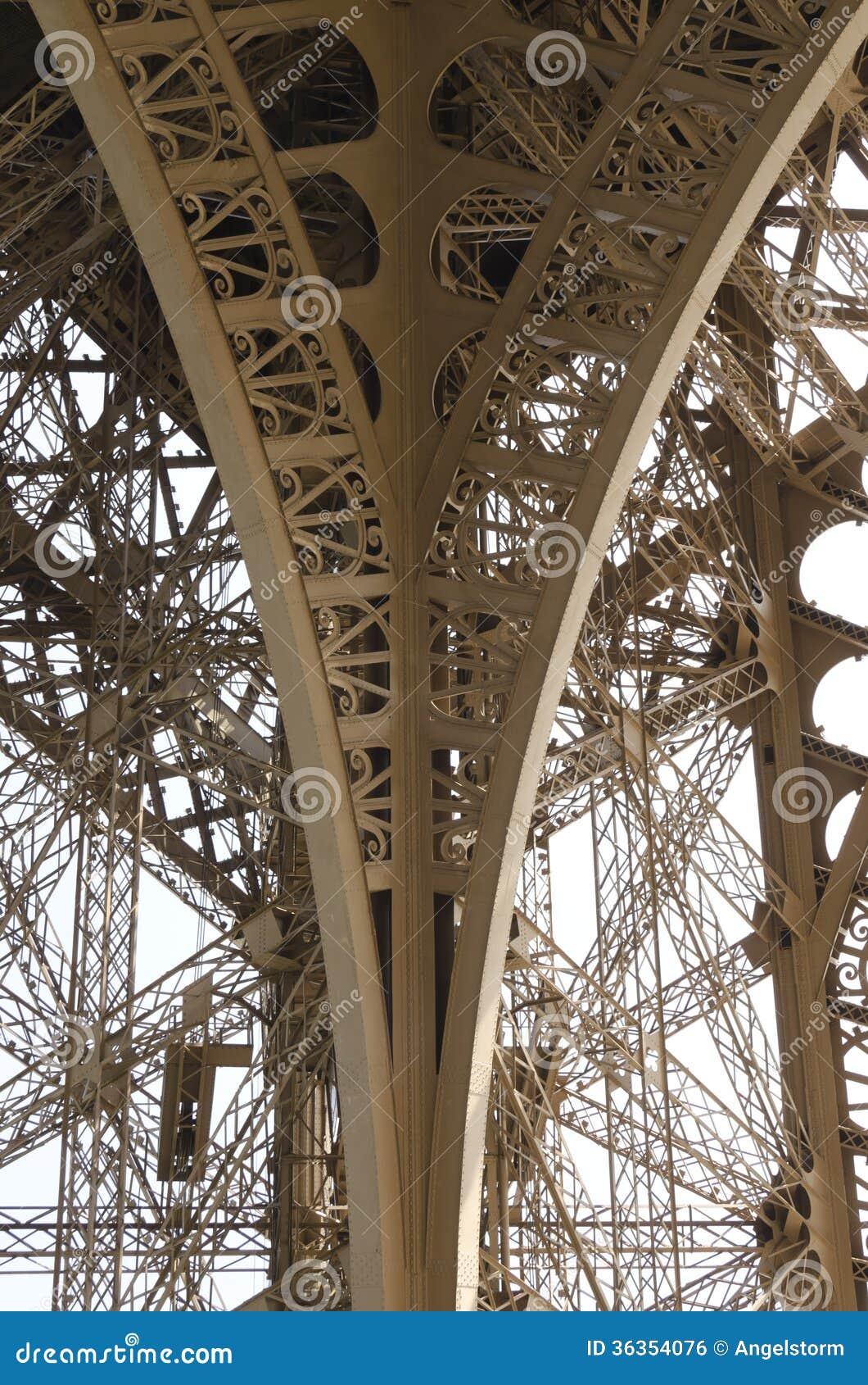Metallic Structure, Eiffel Tower Stock Photo - Image of eiffel, tangle ...