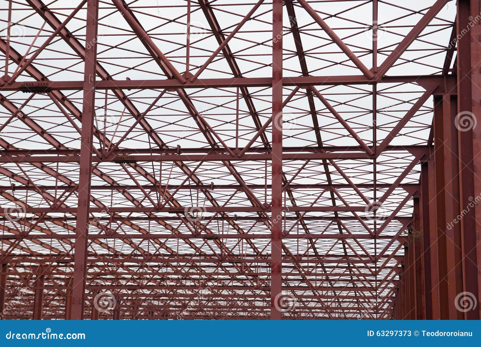 Metallic structure stock image. Image of strong, profile - 63297373