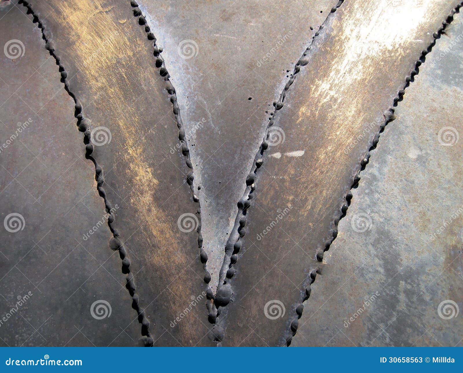 Metallic surface abstract stock image. Image of view - 30658563