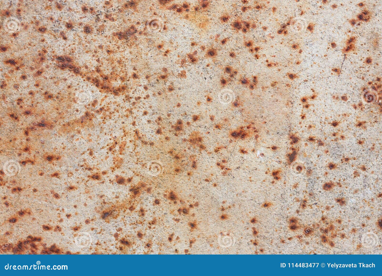 Metallic Surface with Rust, Texture with Defects Stock Image - Image of ...