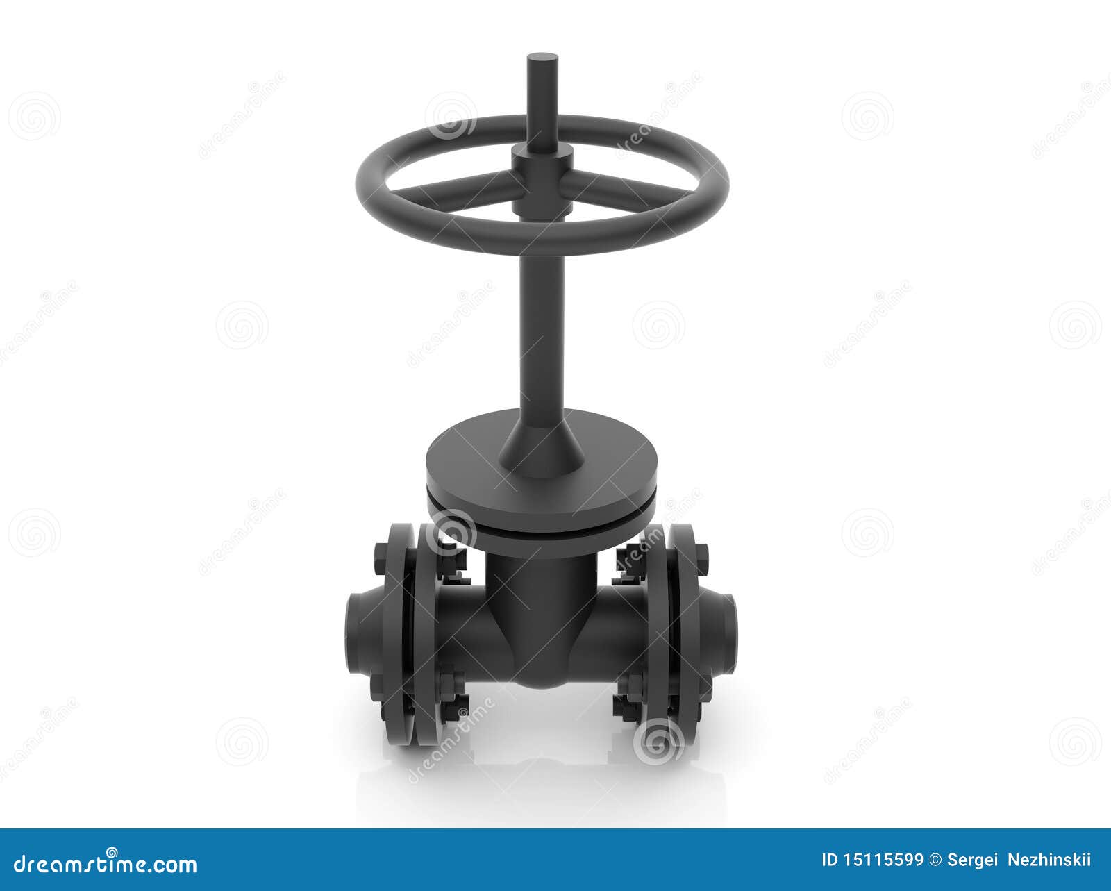 Metallic tap stock illustration. Illustration of valve - 15115599