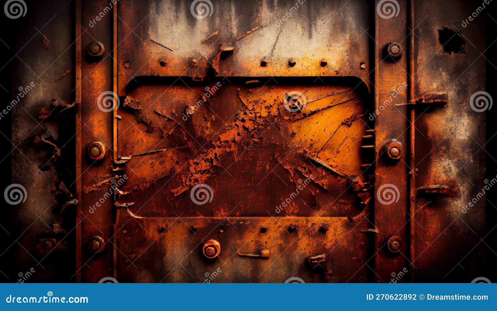 A Metallic Texture with Rust and Decay, Creating an Industrial and ...