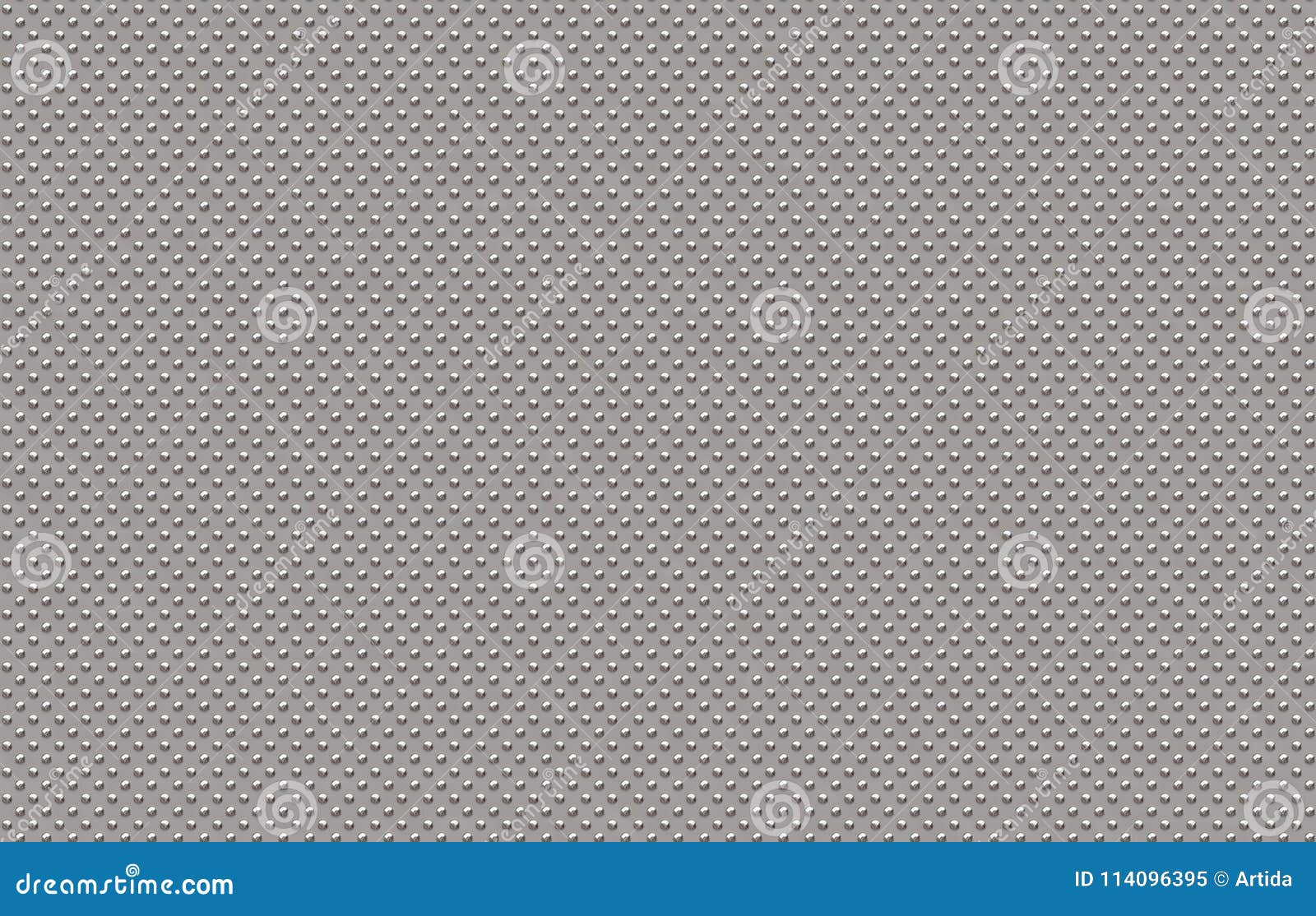 Metallic Texture with Sphere Pattern Stock Illustration - Illustration ...