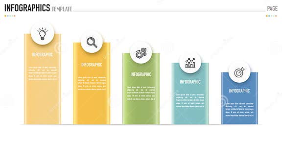 Metallic Textures Rectangular Infographic for Business Presentation ...