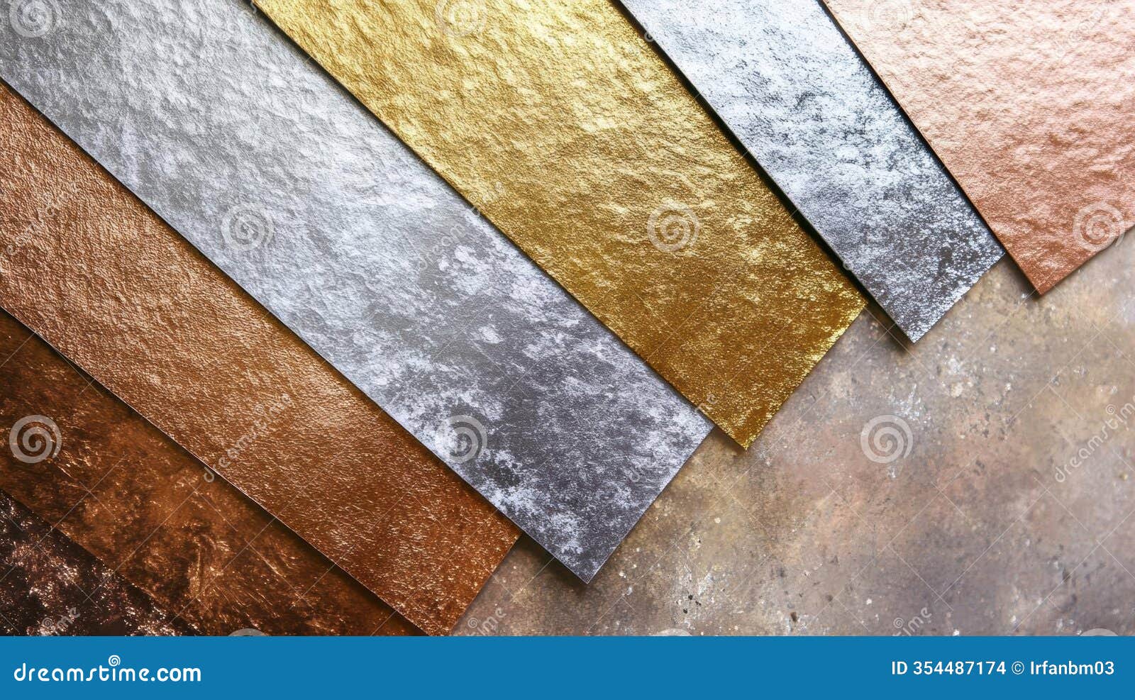 Metallic Textures, a Symphony of Gold, Silver, and Copper Stock ...