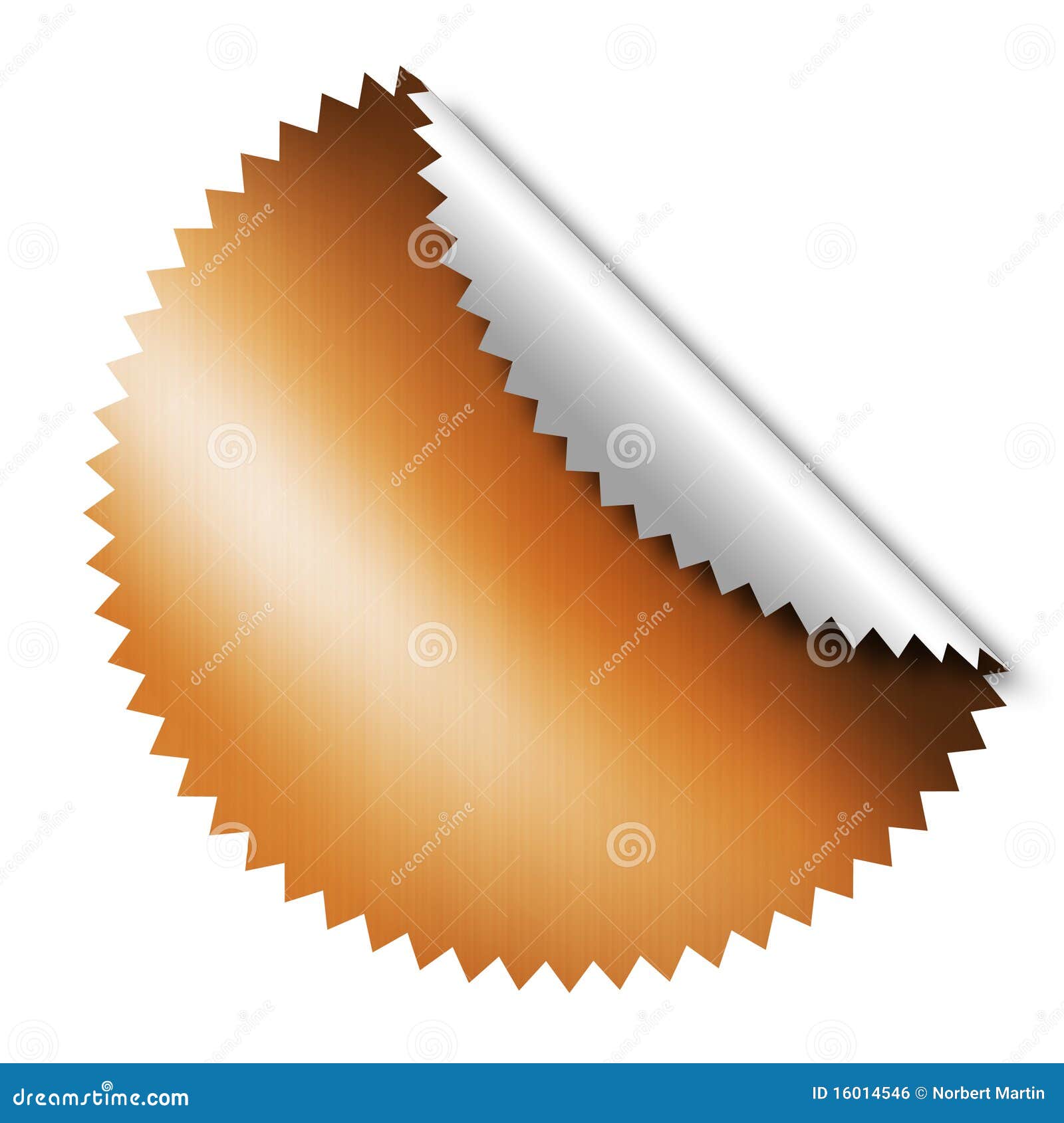 Metallic Vector Label Illustration | CartoonDealer.com #16014546