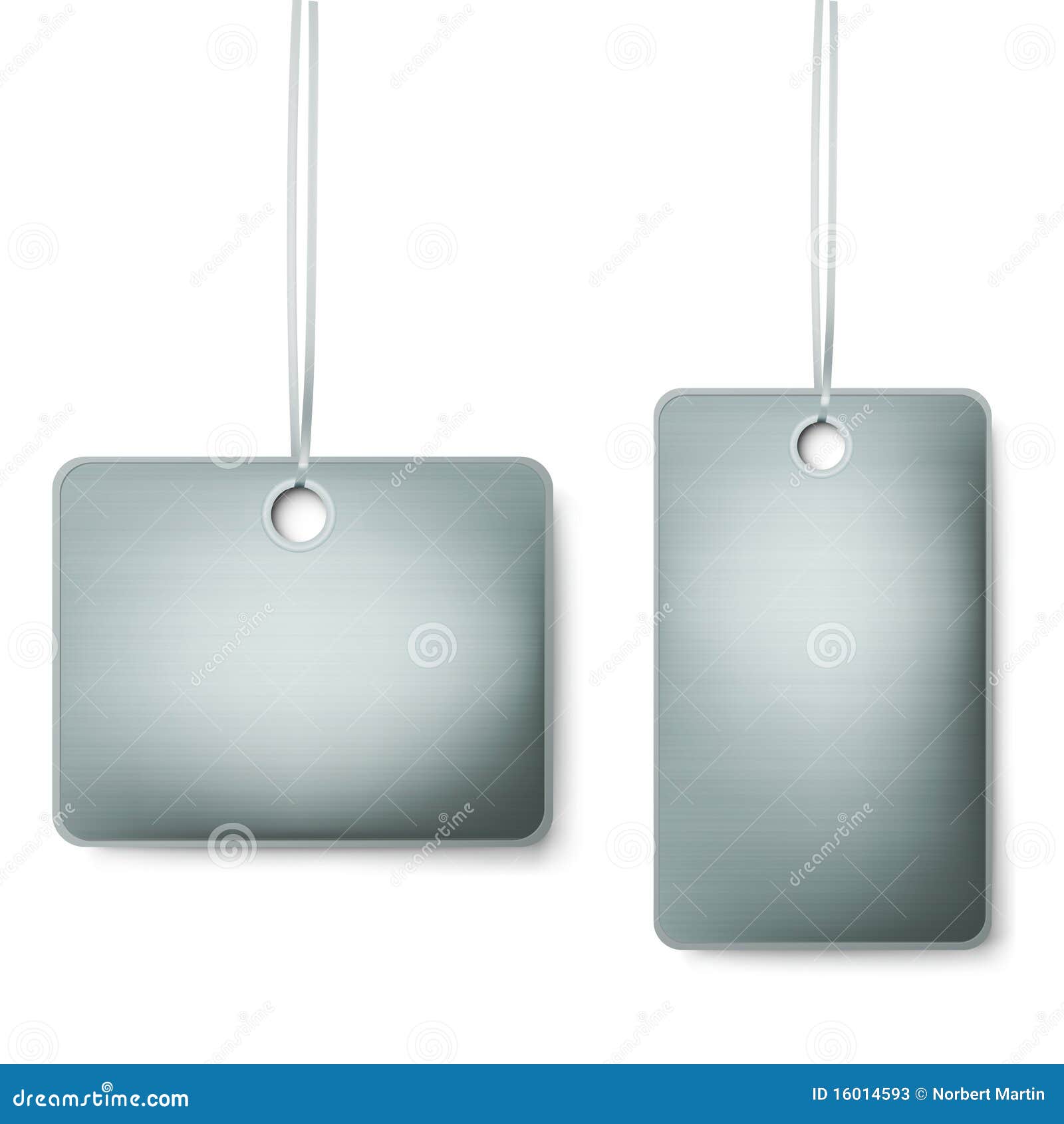 Metallic Vector Label Illustration Royalty-Free Cartoon | CartoonDealer ...