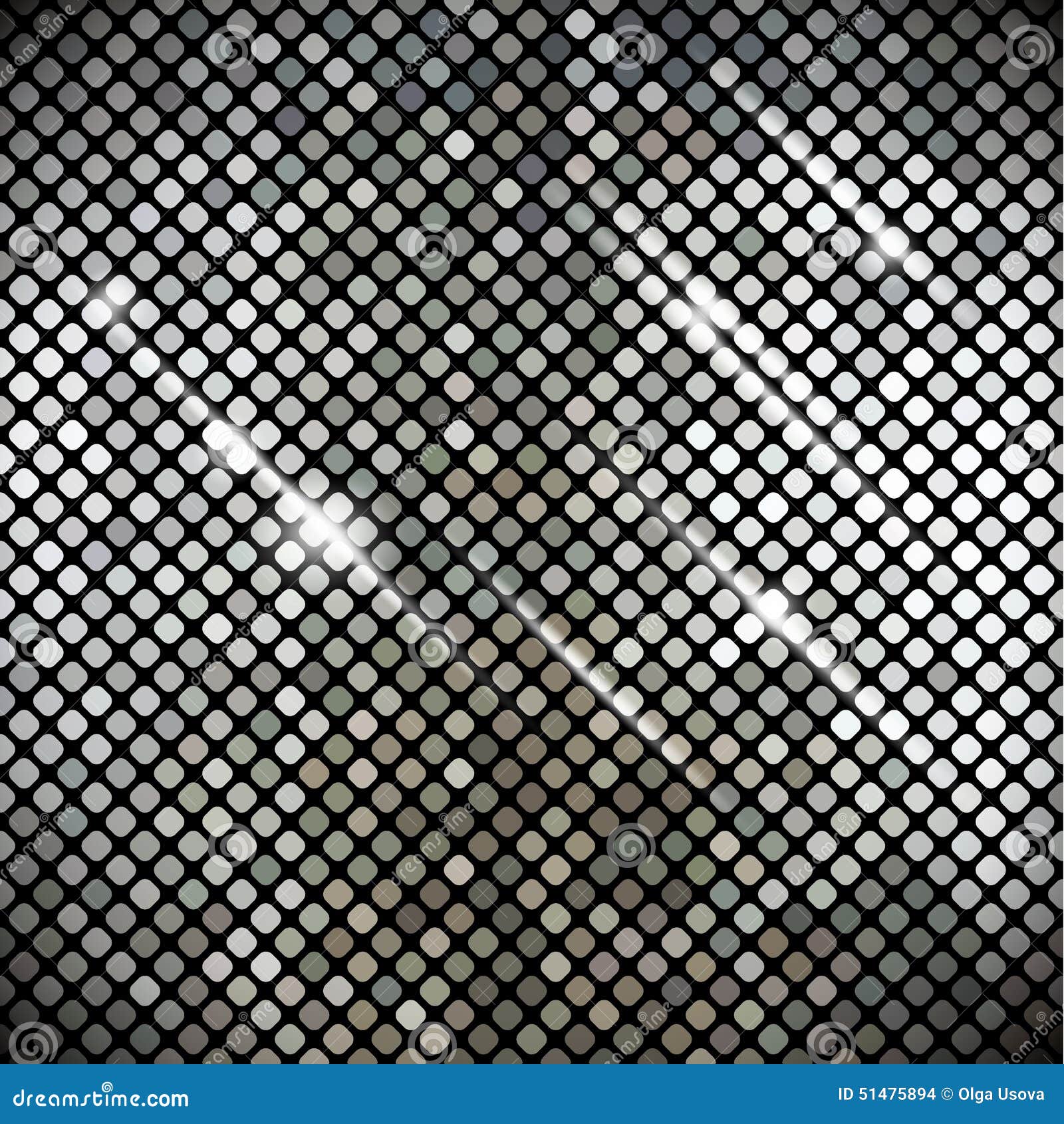 Metallic vector texture. stock vector. Illustration of element - 51475894