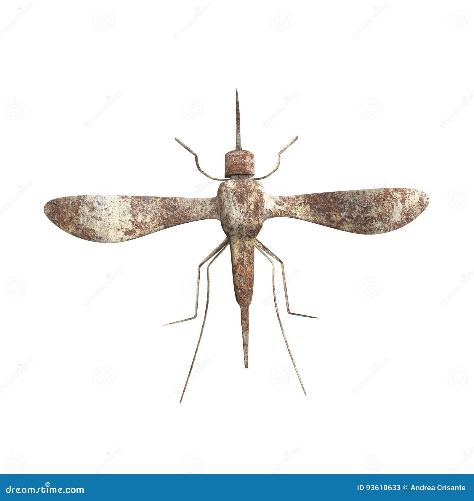 Metallisk mygga stock illustrationer. Illustration av vitt - 93610633