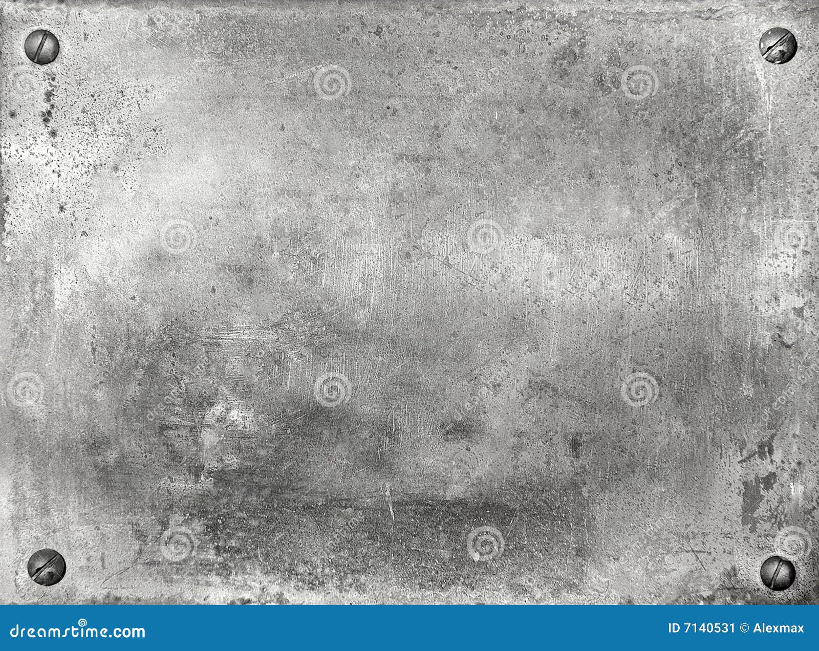 Metallplatten stockbild. Bild von glänzend, nacken, metall - 7140531
