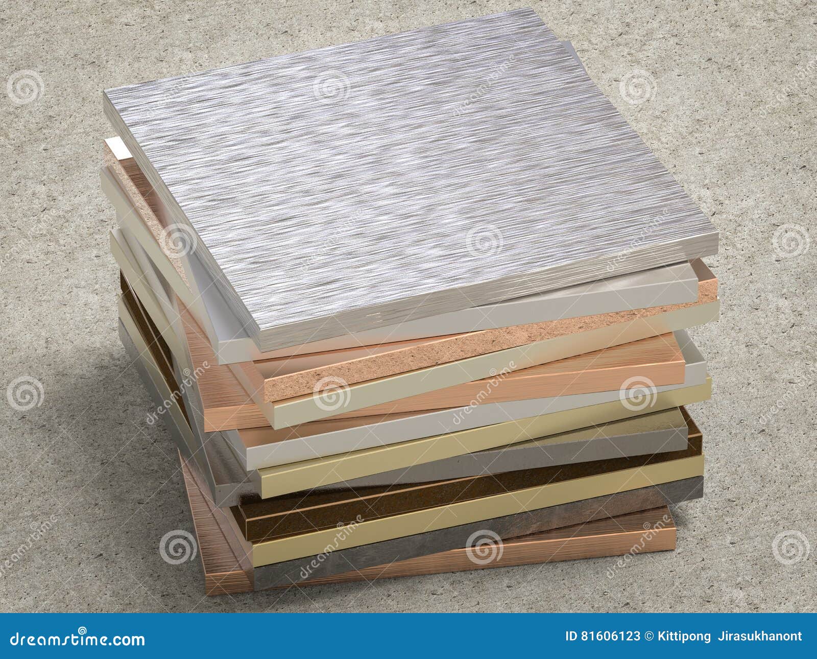 Metallplatten stock abbildung. Illustration von metall - 81606123