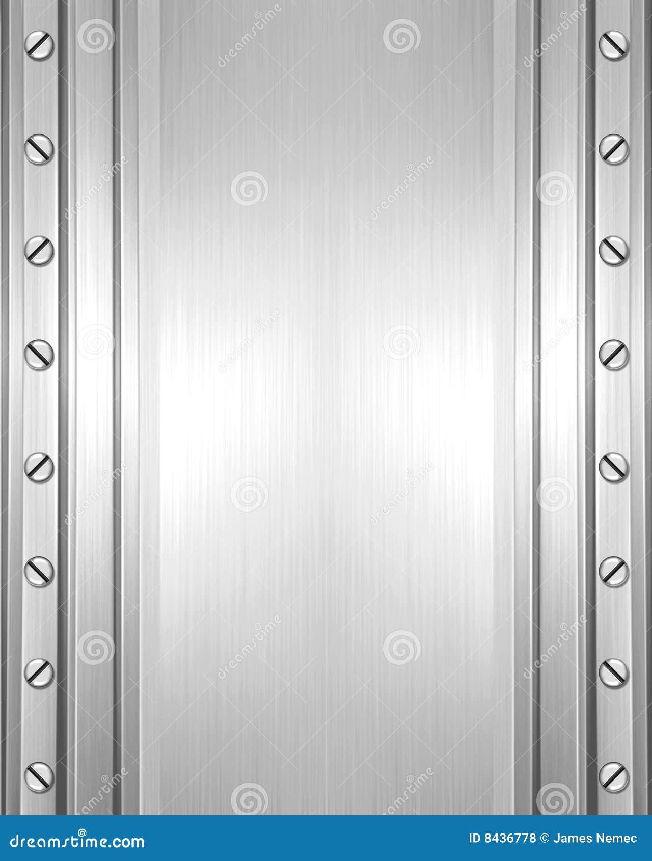 Metallplatten Mit Schrauben Stock Abbildung - Illustration von nobel ...