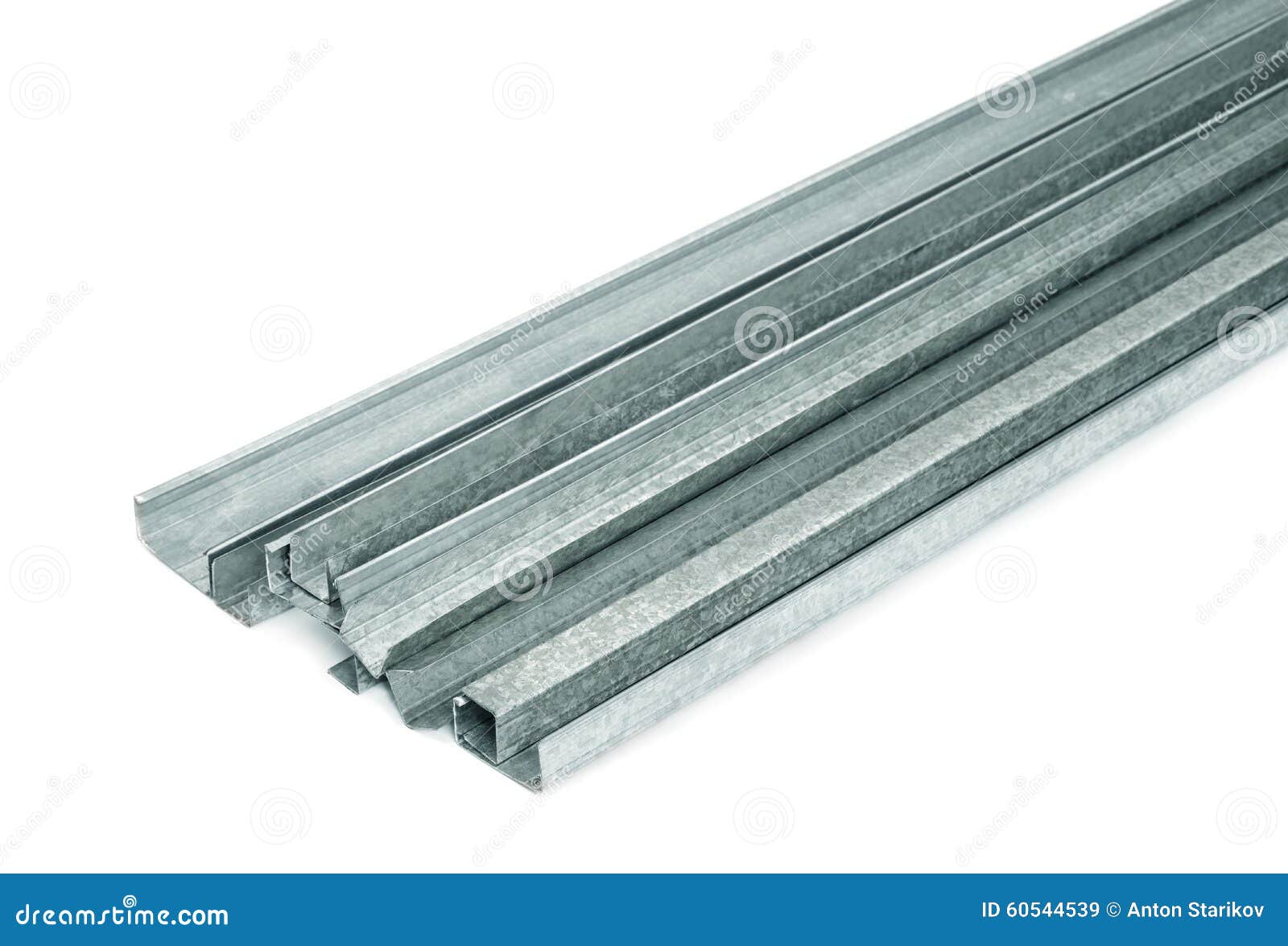 Metallprofile stockbild. Bild von blatt, decke, eisen - 60544539