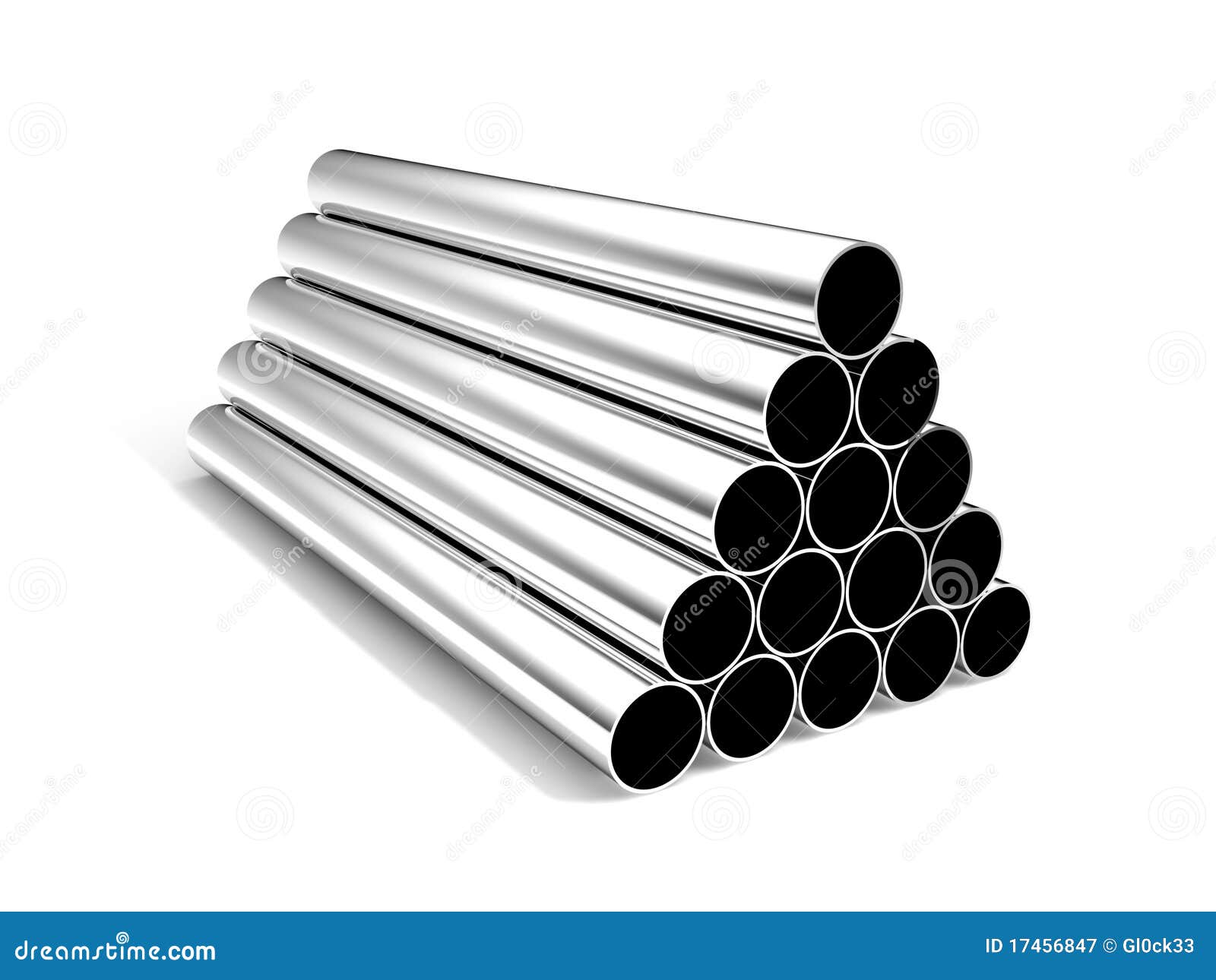 Metallrör stock illustrationer. Illustration av framför - 17456847