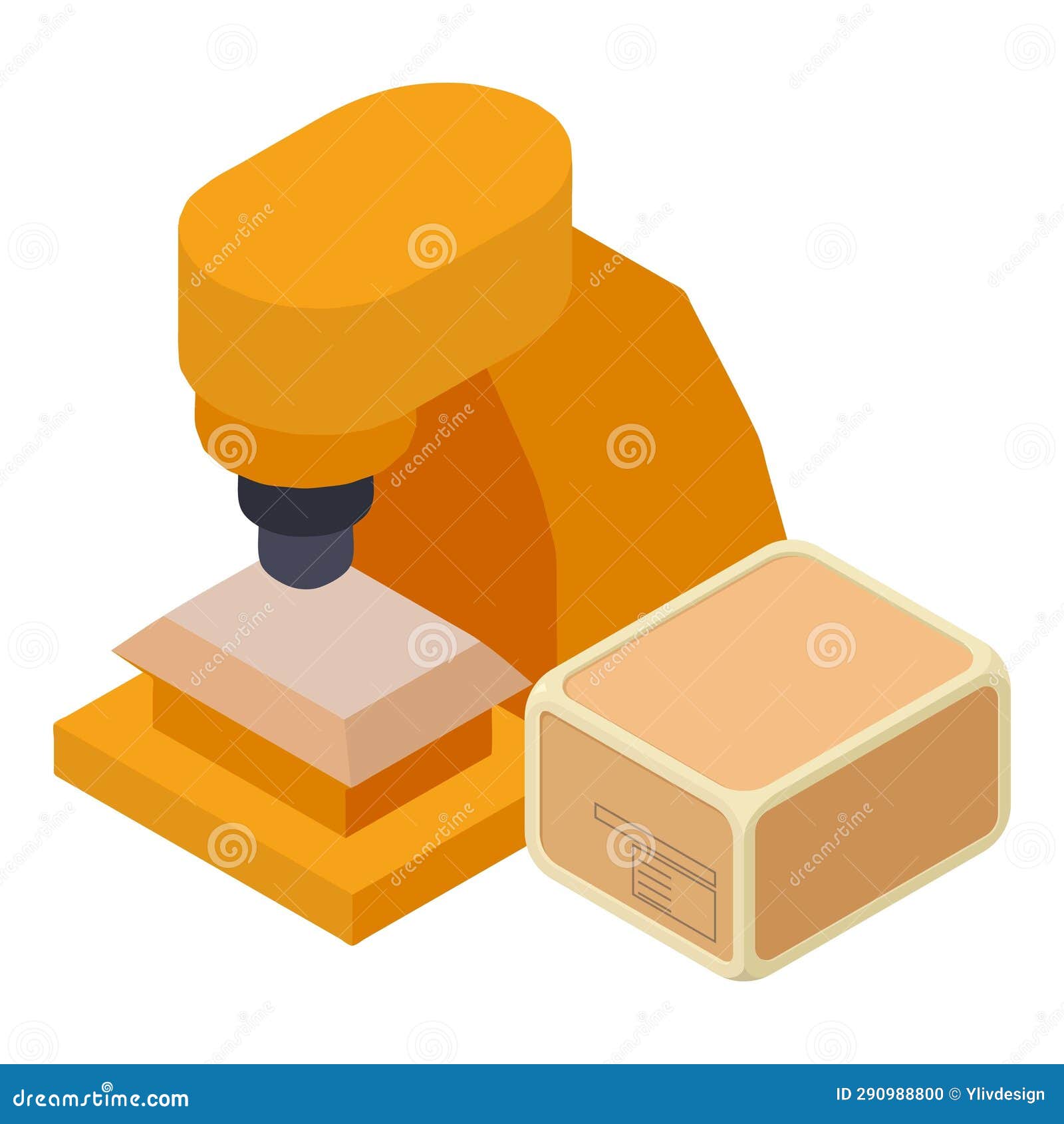 Metallurgical Equipment Icon Isometric Vector. Modern Automatic Forge ...