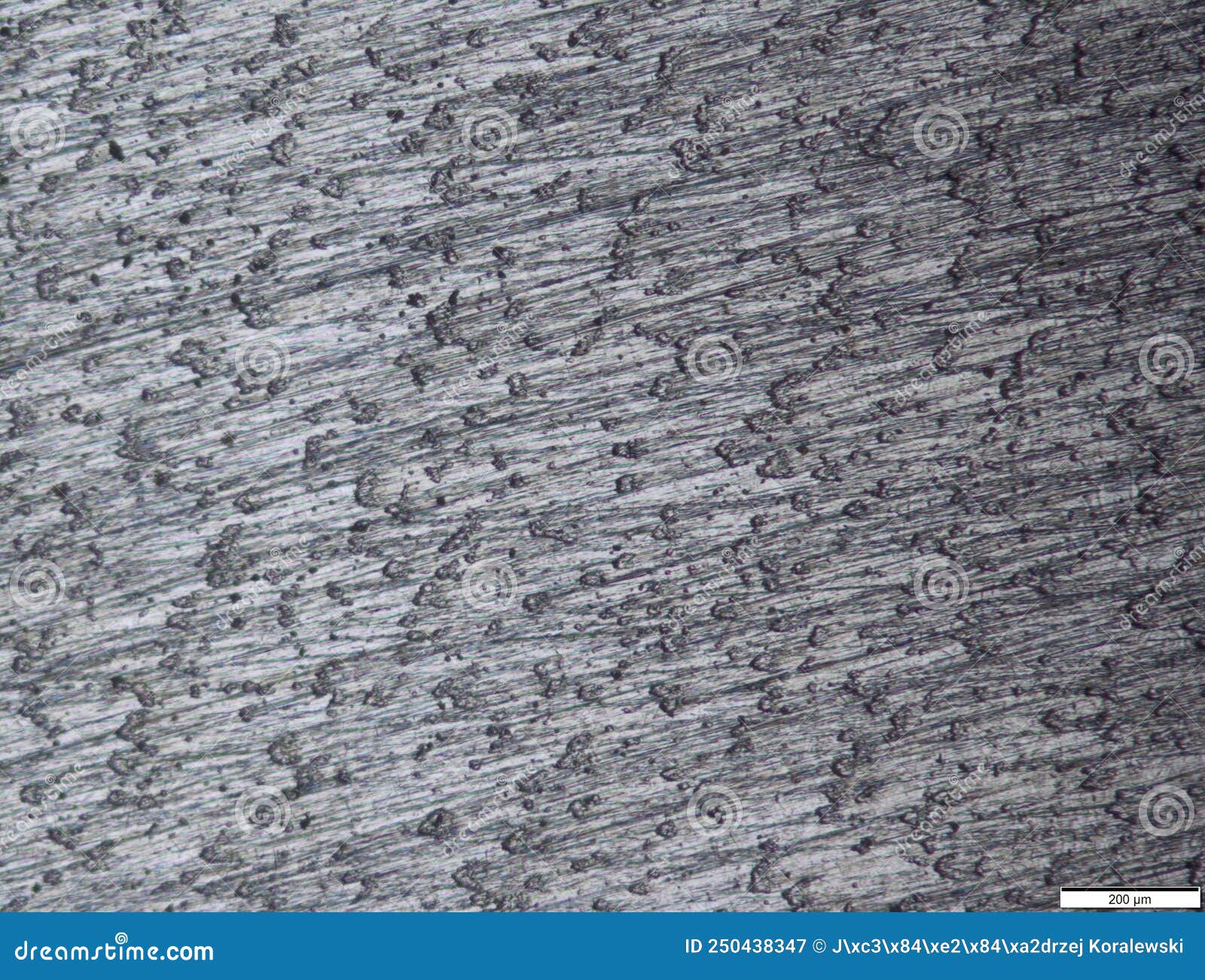 Metallurgical Sample of Titanium Stock Image - Image of macro, cast ...