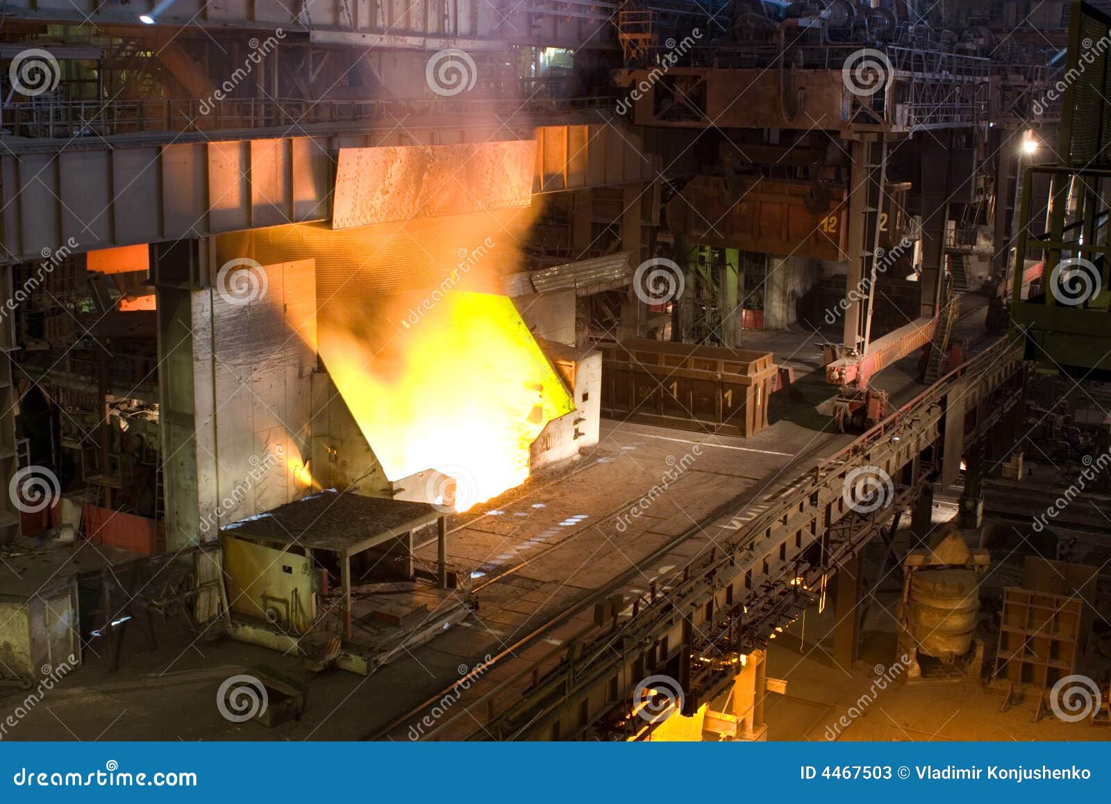 Metallurgy stock image. Image of smoke, technology, business - 4467503