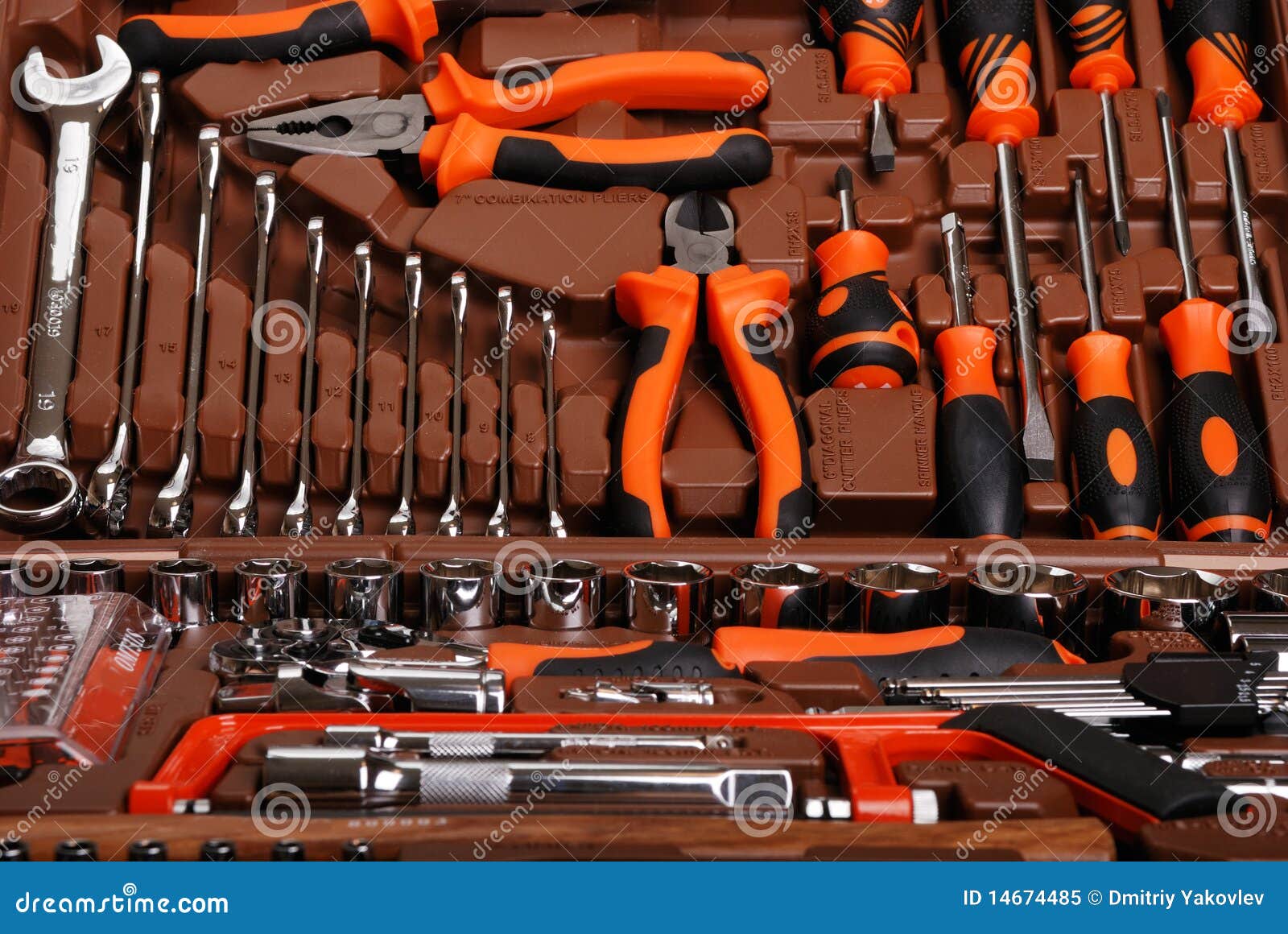 Metalwork toolbox stock image. Image of suitcase, workshop - 14674485