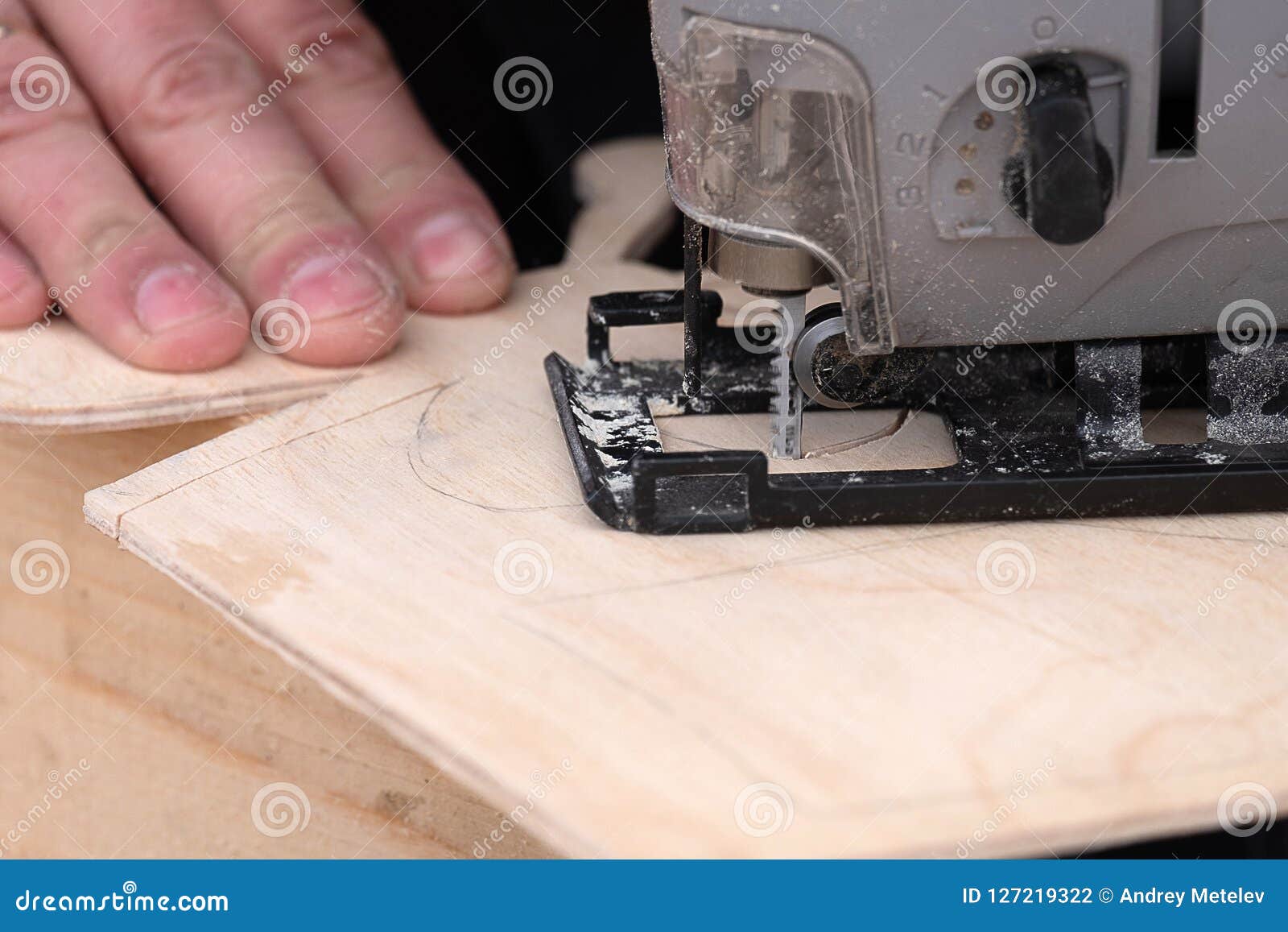 Metalwork Workshop of Work on Cutting of Difficult Forms of Wood an ...