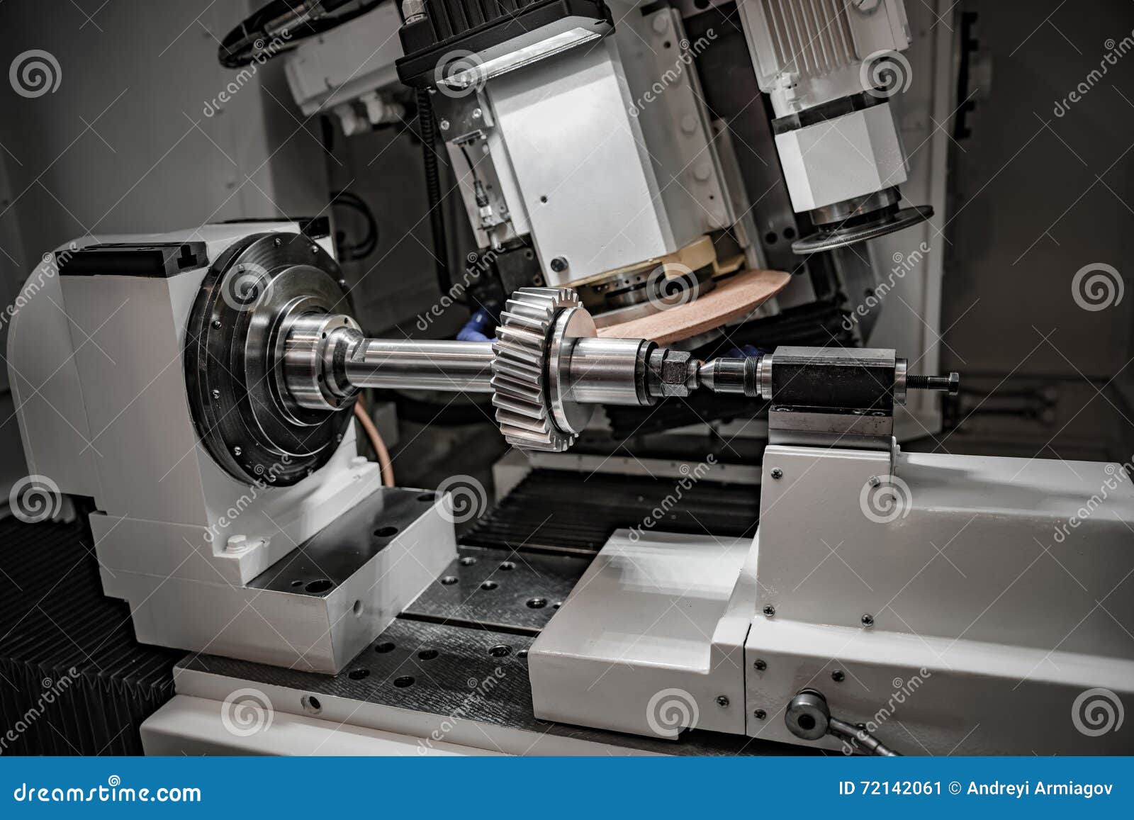 Metalworking CNC Milling Machine. Stock Image - Image of plant ...