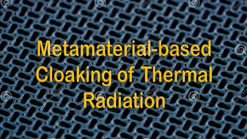 Metamaterial-based Cloaking of Thermal Radiation: Engineering Materials ...