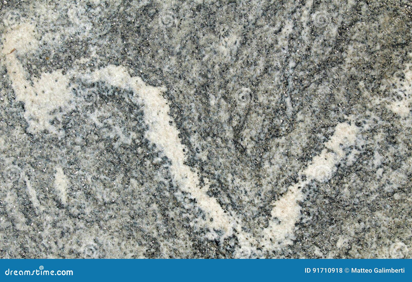 Metamorphic Rock and Quartz Vein Stock Photo - Image of vein, rock ...