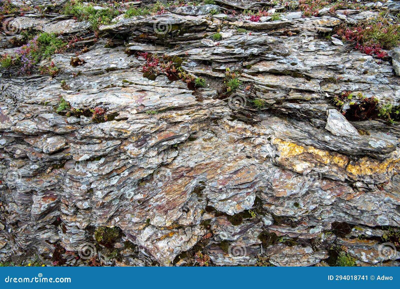 Metamorphic Slate Rock stock image. Image of metamorphic - 294018741