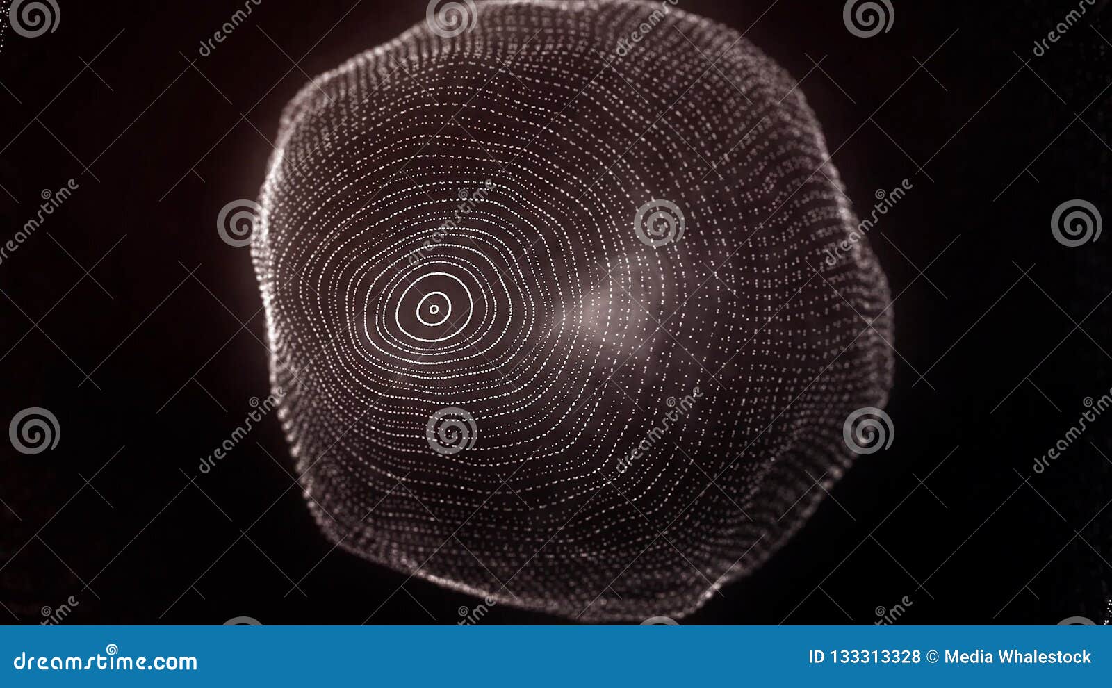 Metamorphose of Amorphous Shape from Dots and Lines, Abstract Animation ...