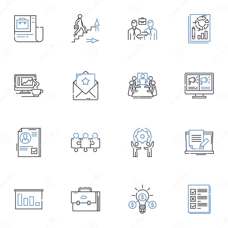 Metamorphosis Line Icons Collection. Transformation, Change, Evolution ...