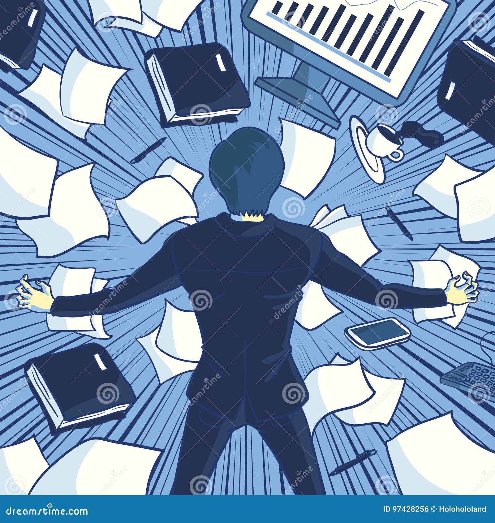 Metaphor background stock vector. Illustration of metaphor - 97428256