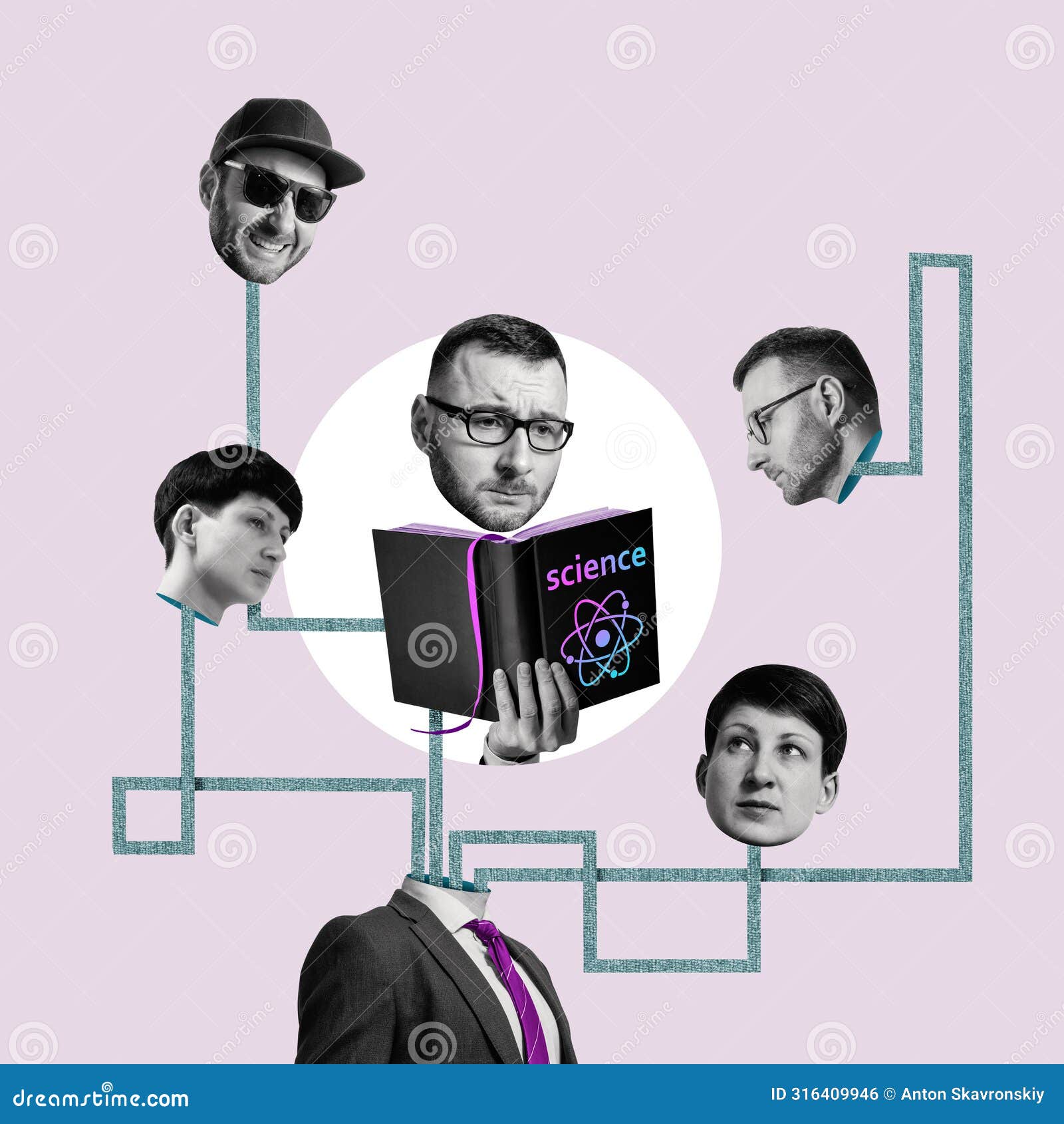 Thirst for Knowledge. Concept. Stock Photo - Image of future, teacher ...