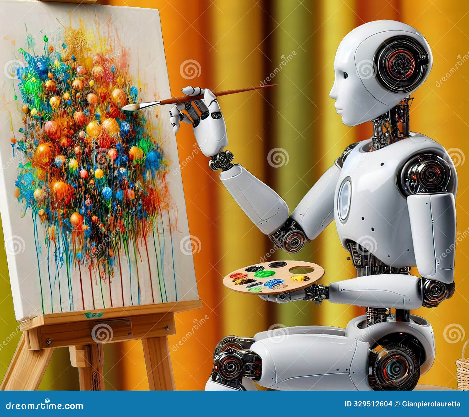 Metaphor Representing Artificial Intelligence Creating Innovative and ...