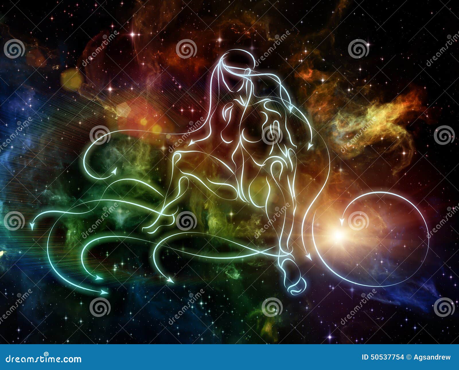 Metaphorical Inner Lines stock illustration. Illustration of ...