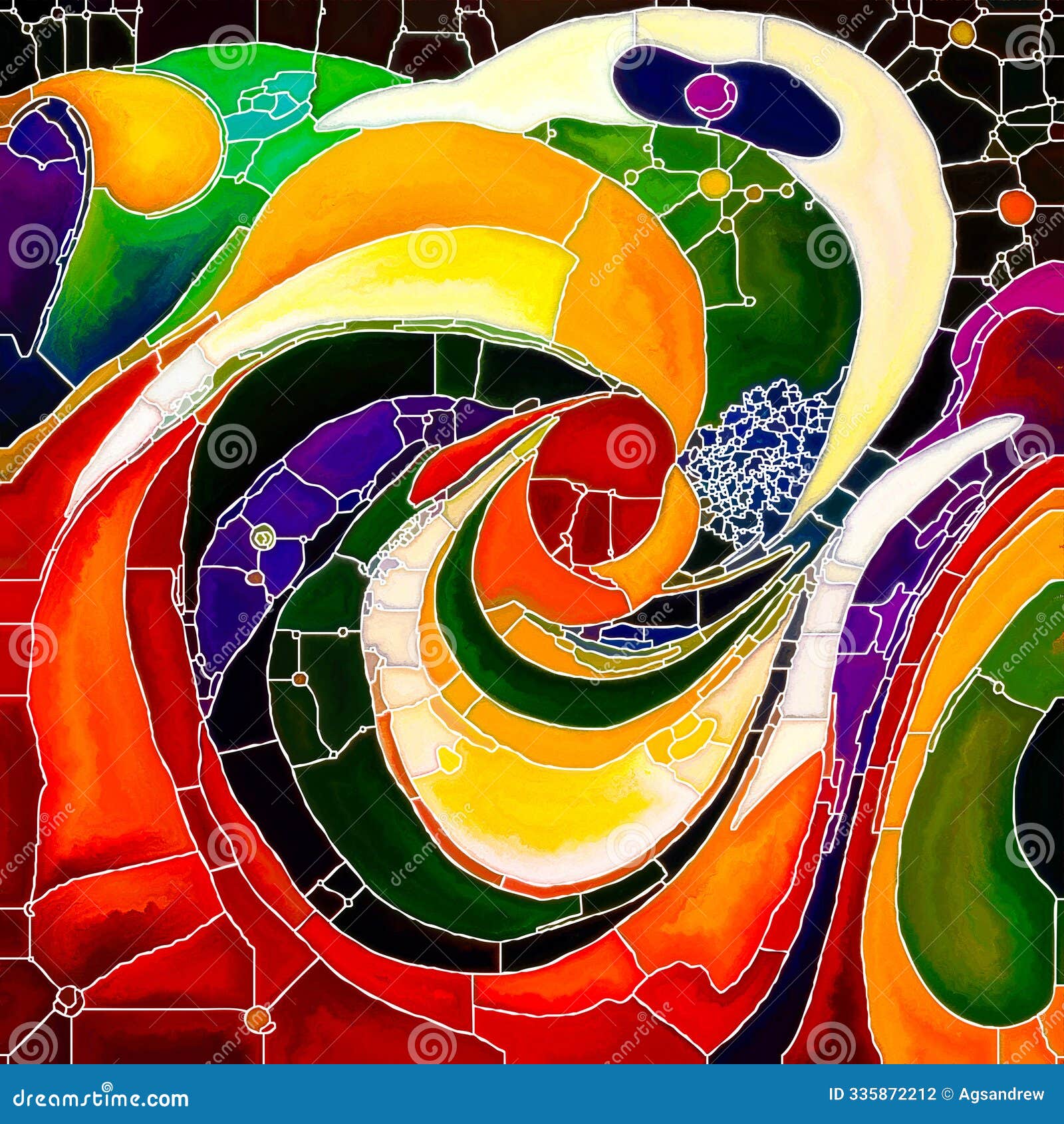 Metaphysical Color Labyrinth Stock Photo - Image of craftsmanship ...