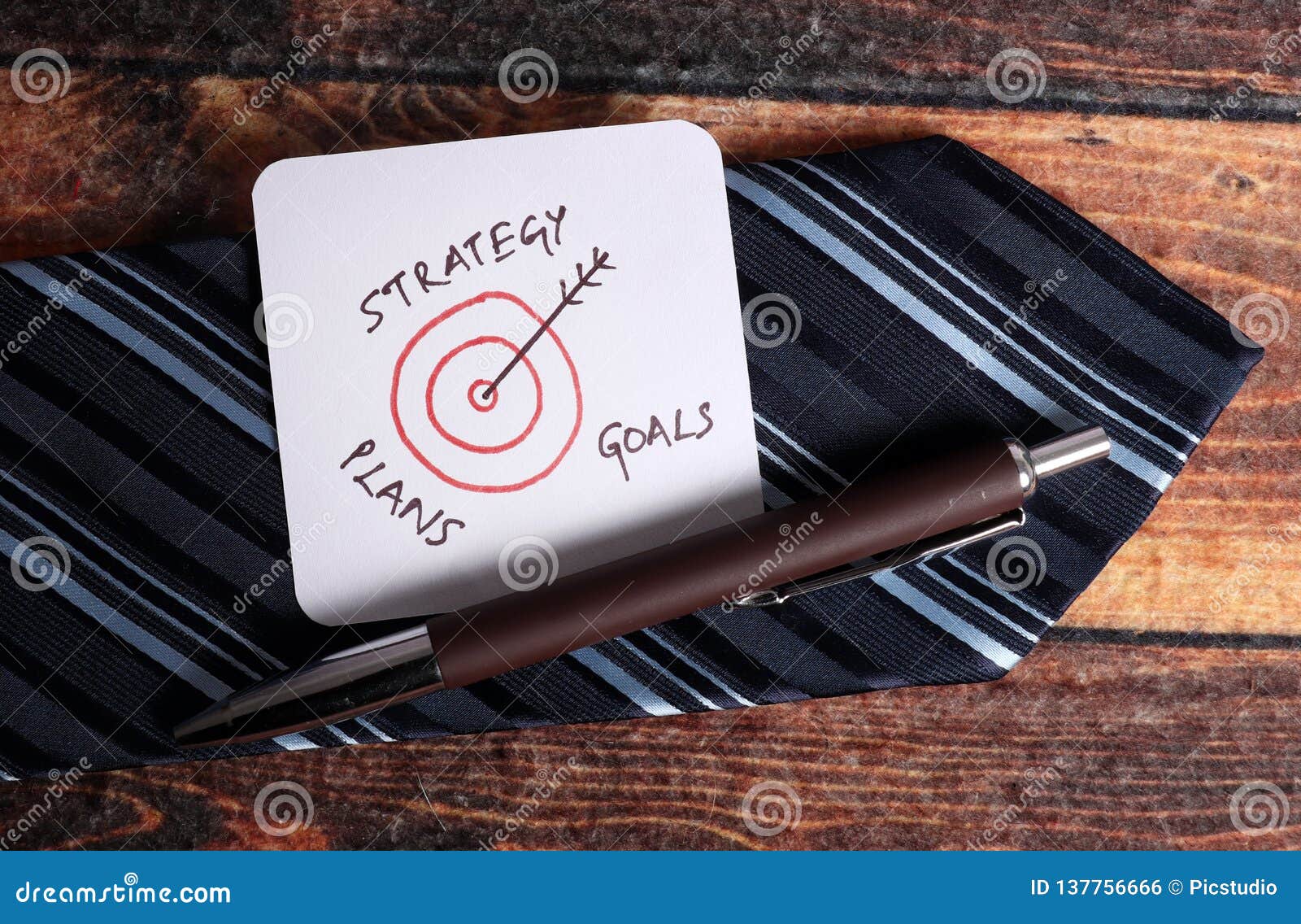 Metas de negocio stock de ilustración. Ilustración de trazado - 137756666