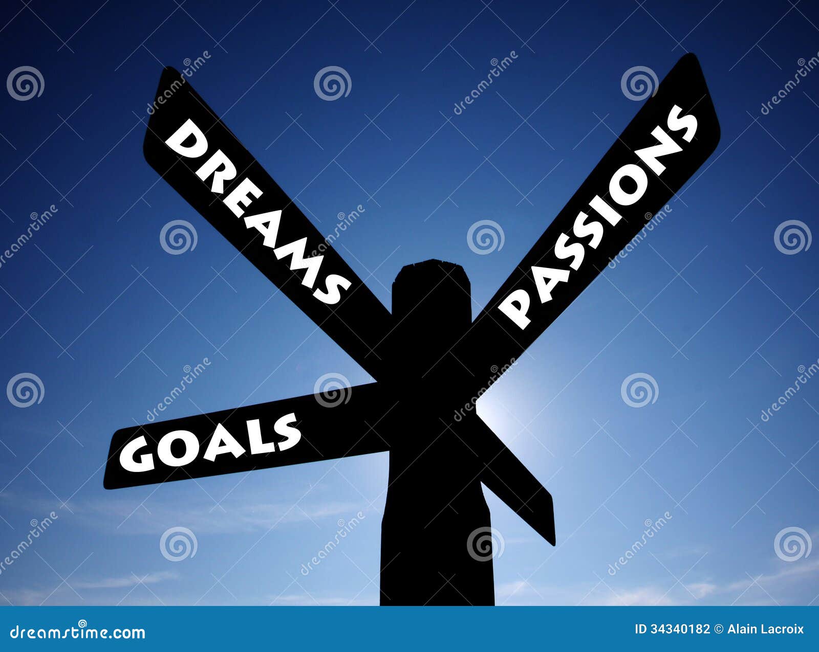 Metas futuras foto de archivo. Imagen de mejore, crezca - 34340182