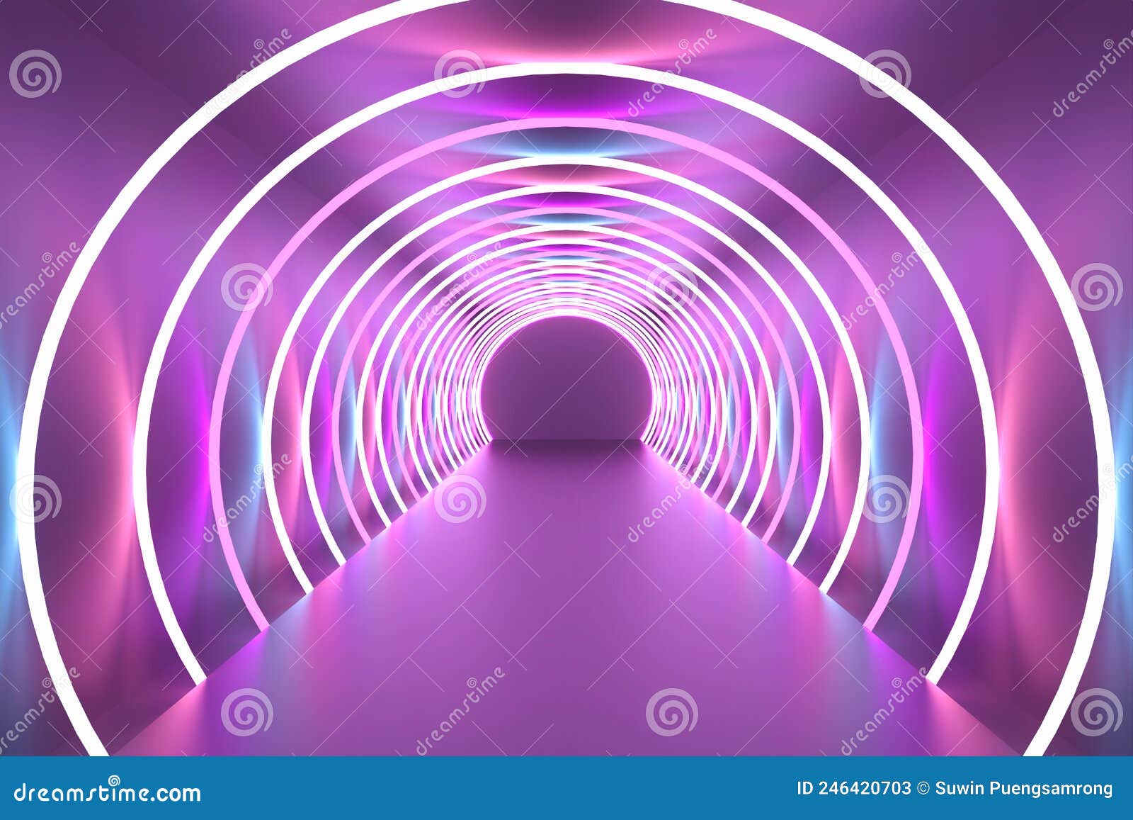 Metaverse Abstract Background. 3d Render Stock Illustration ...