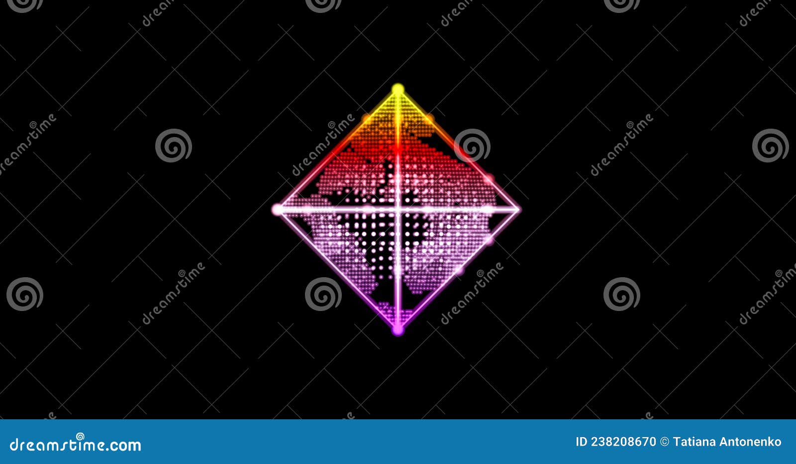 Metaverse Abstract Technology Red Violet Square Rectangle Background ...
