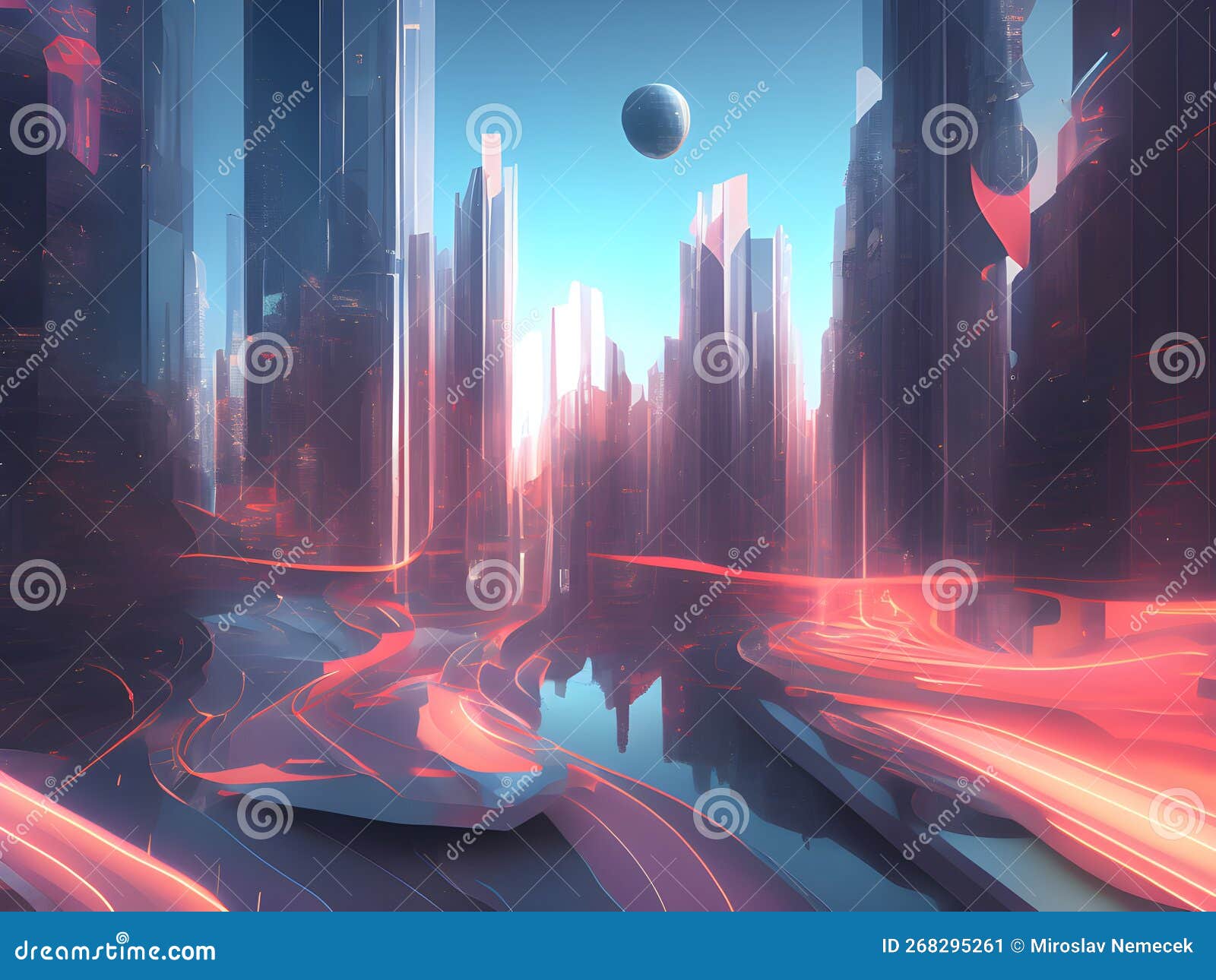 Metaverse Concept, Generative AI Illustration Stock Illustration ...