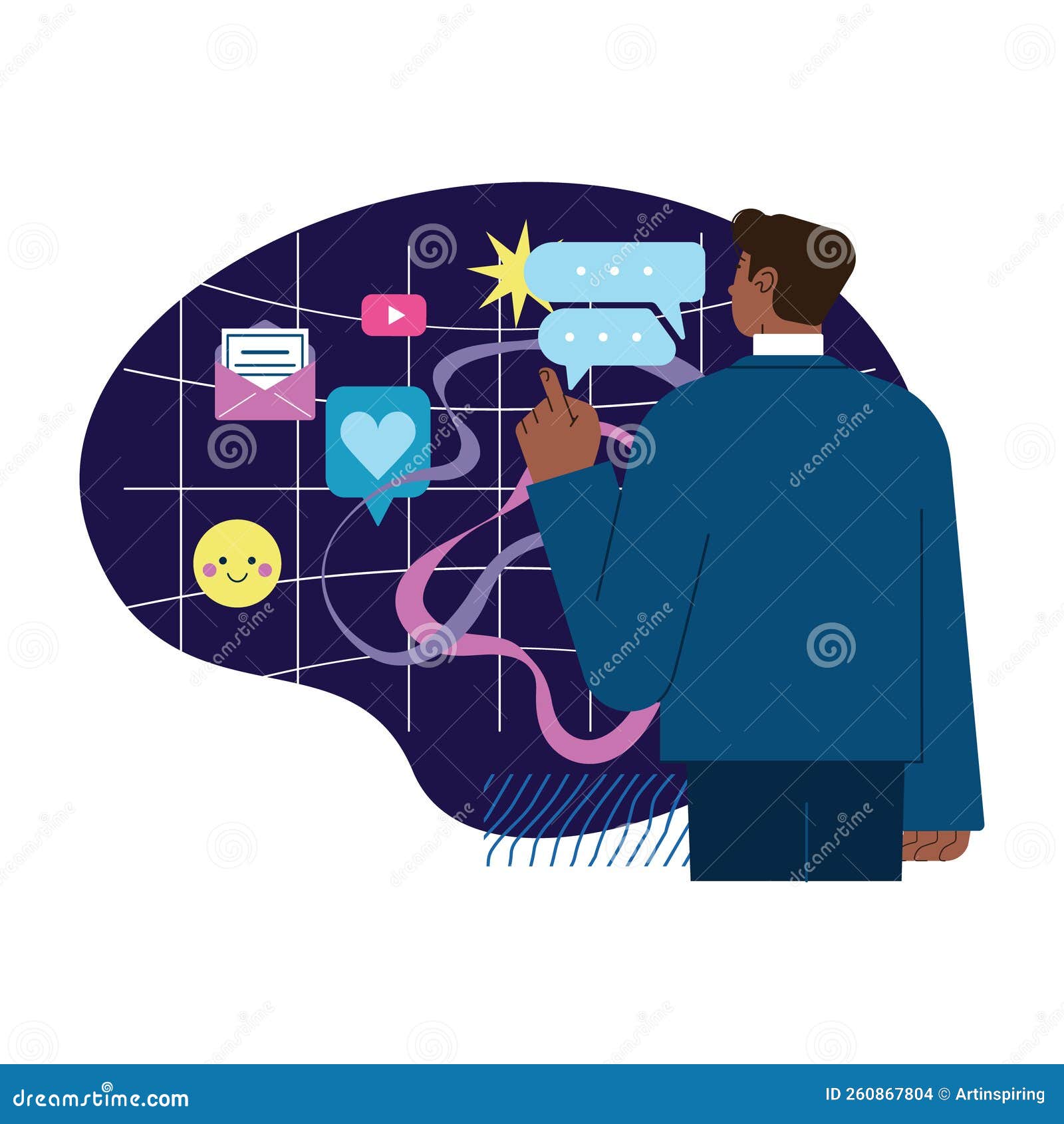 Metaverse Concept. Digital Environment or Online Virtual Platform Stock ...