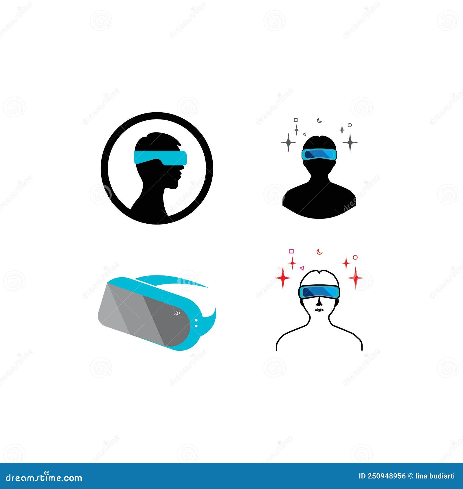 Metaverse icon stock vector. Illustration of bright - 250948956