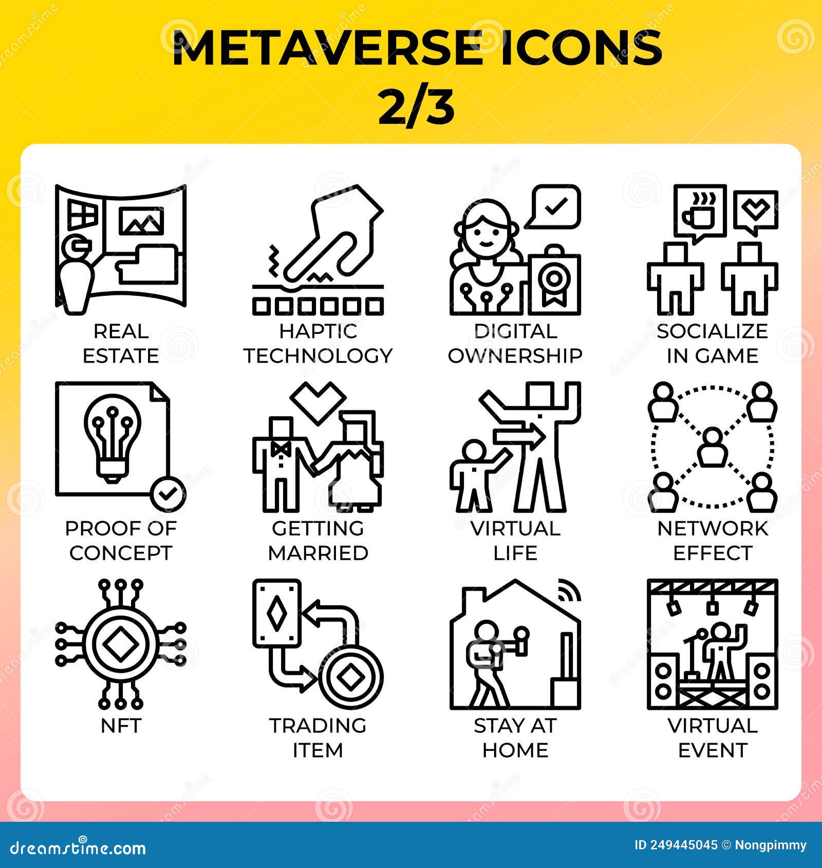 New Metaverse With Icon Business Concept,Business Hand Holding A ...