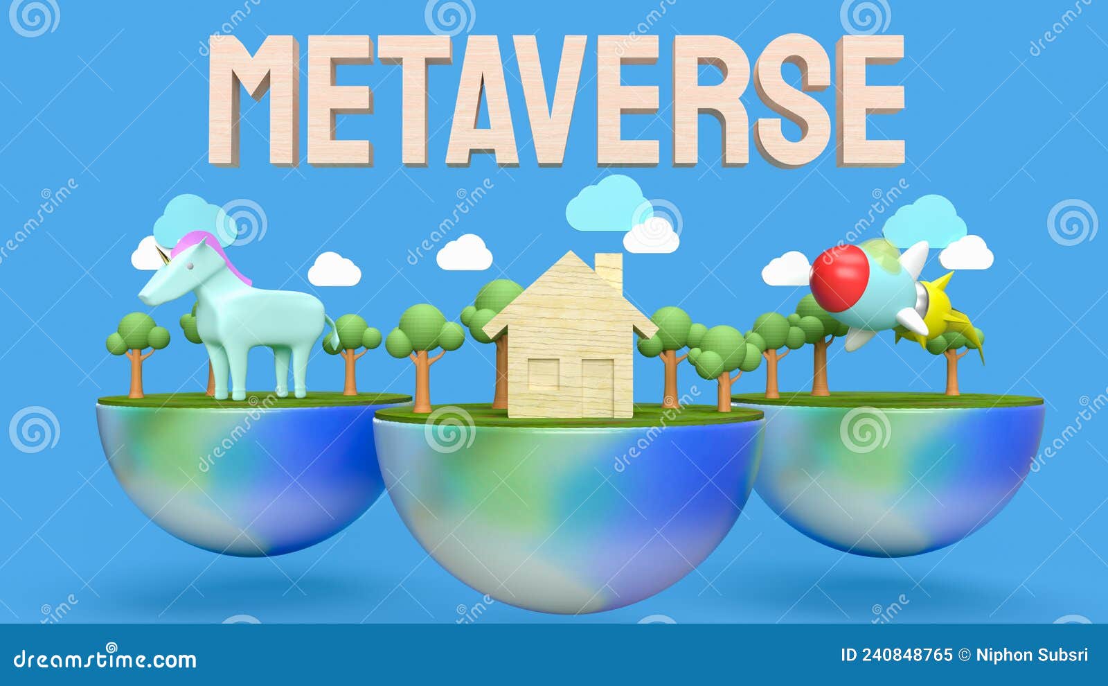 The Metaverse and Simulator Earth for Technology or Business Concept 3d ...