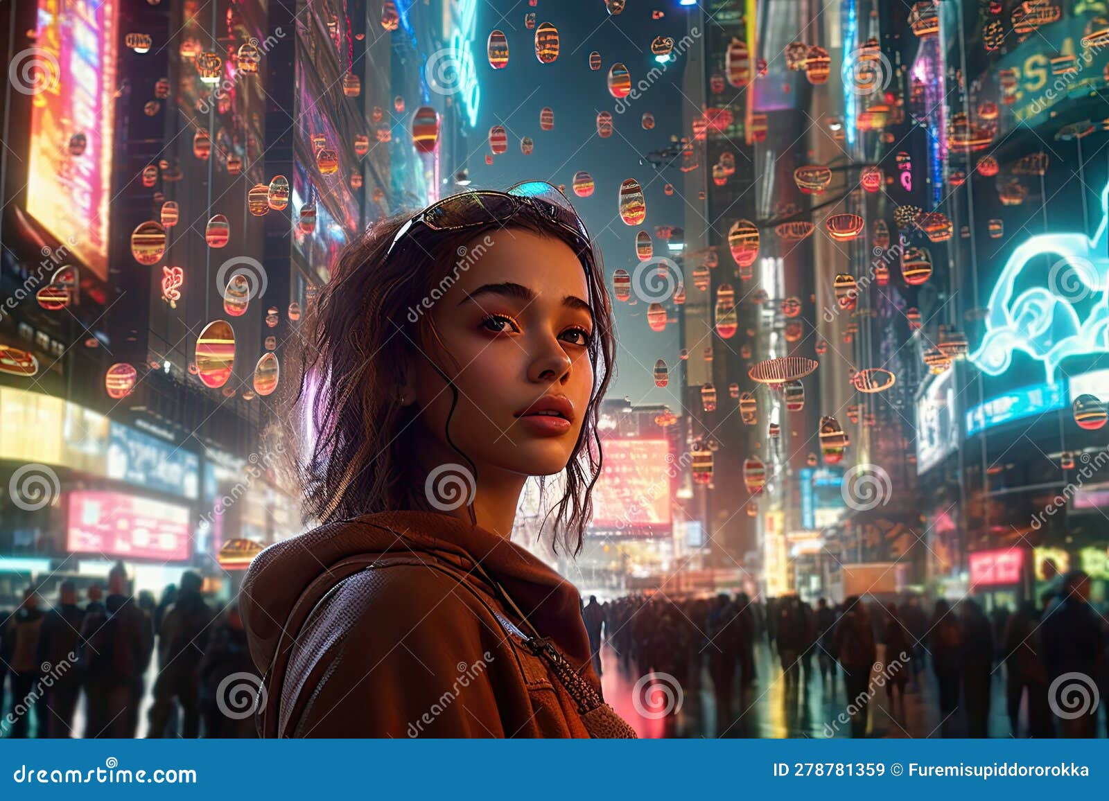 Metaverse Technology Concept VR Virtual Reality Metaverse Visualization ...