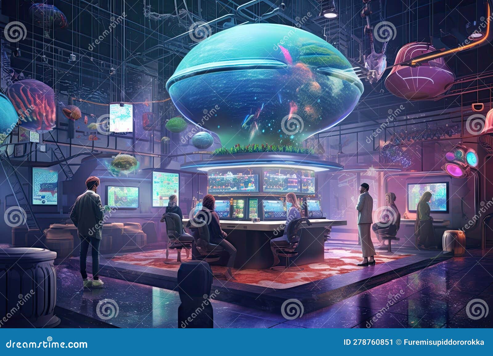 Metaverse Technology Concept VR Virtual Reality Metaverse Visualization ...