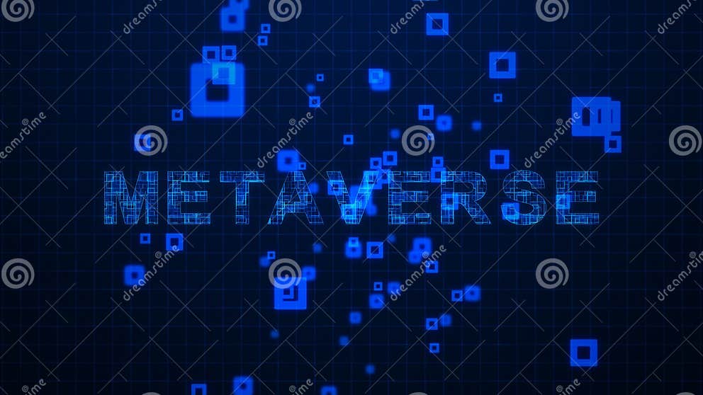 Metaverse Texts Circuit Lines Animation on Grid Background Stock ... Metaverse Texts Circuit Lines Animation on Grid Background Stock ...