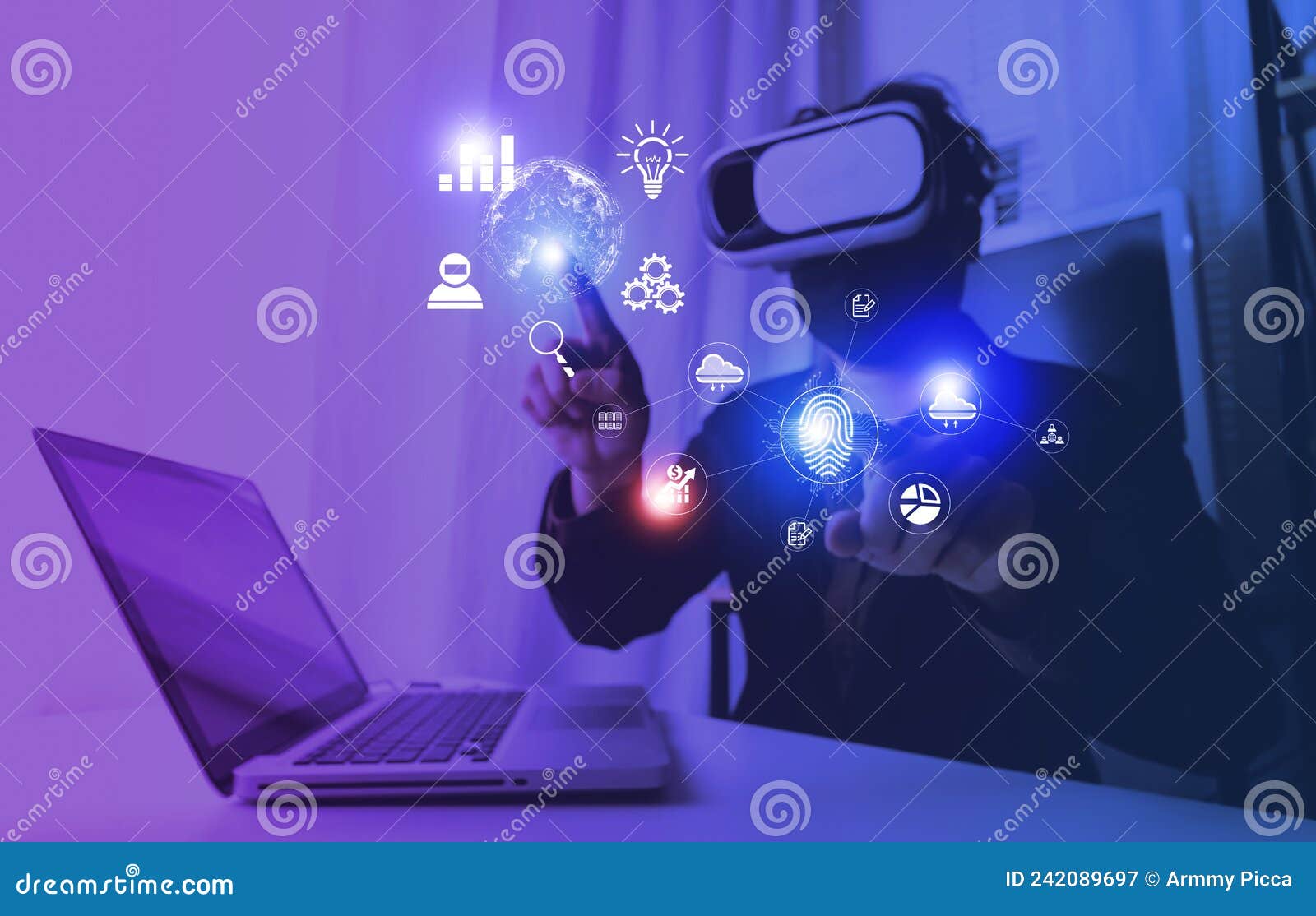 Metaverse Virtual World, Metaverse Digital World Intelligent Futuristic ...