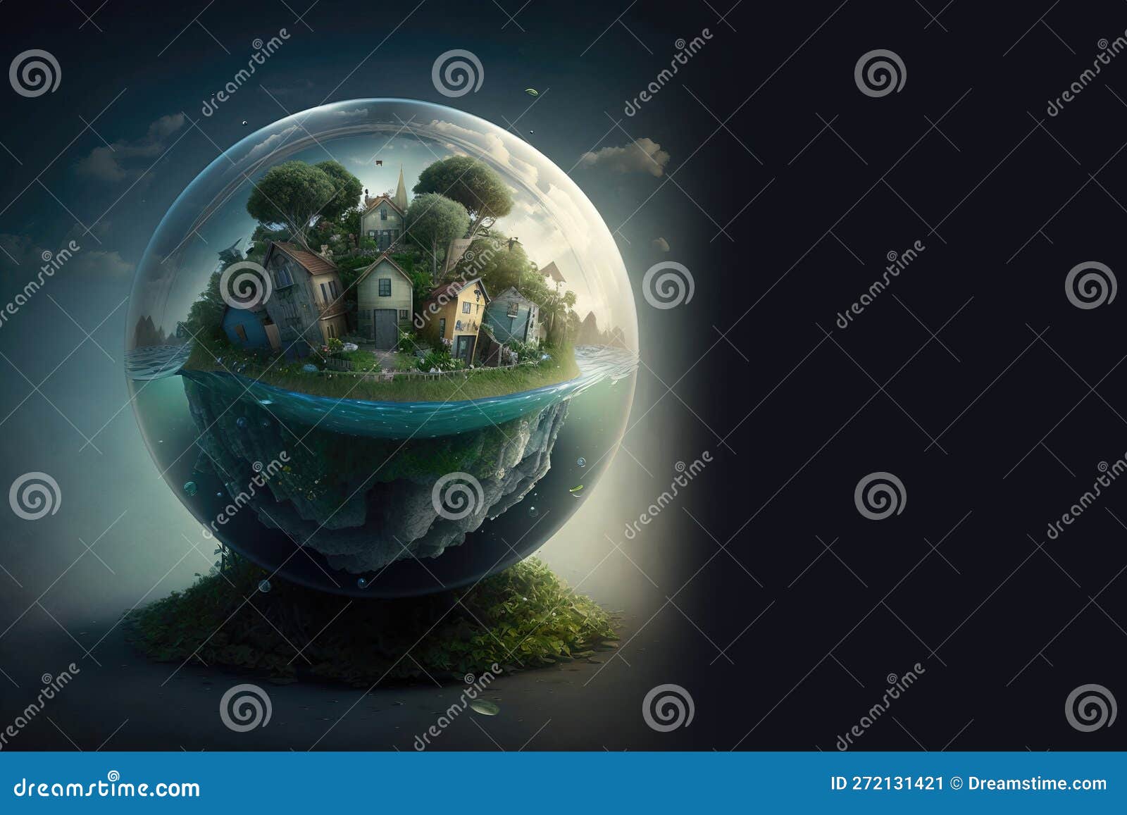 Metaverse Travel, Virtual Augmented Travel Technology In Nature On ...