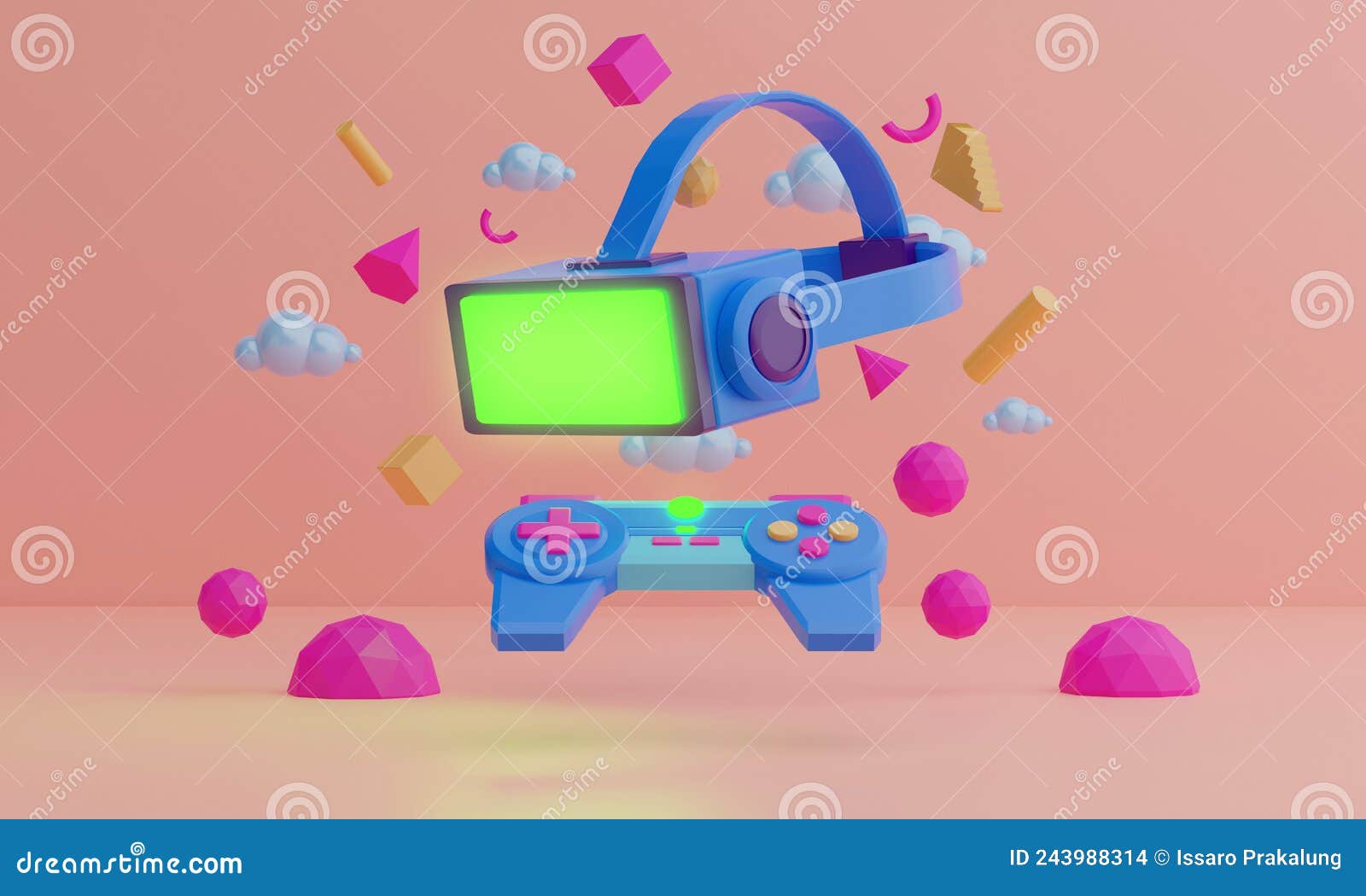 Metaverse Vr World Simulation Gaming Cyberpunk Style, Digital Robot Ai ...