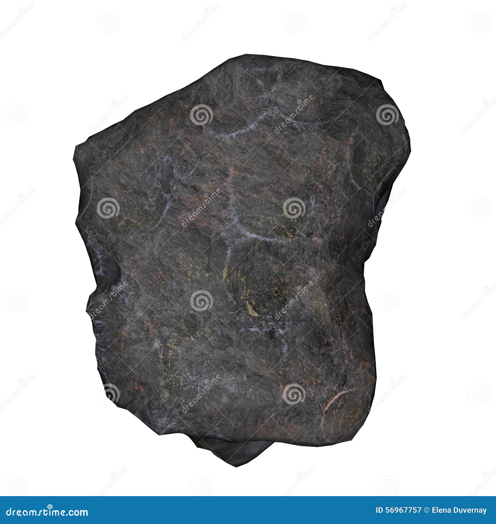 Meteor - 3D render stock illustration. Illustration of moon - 56967757